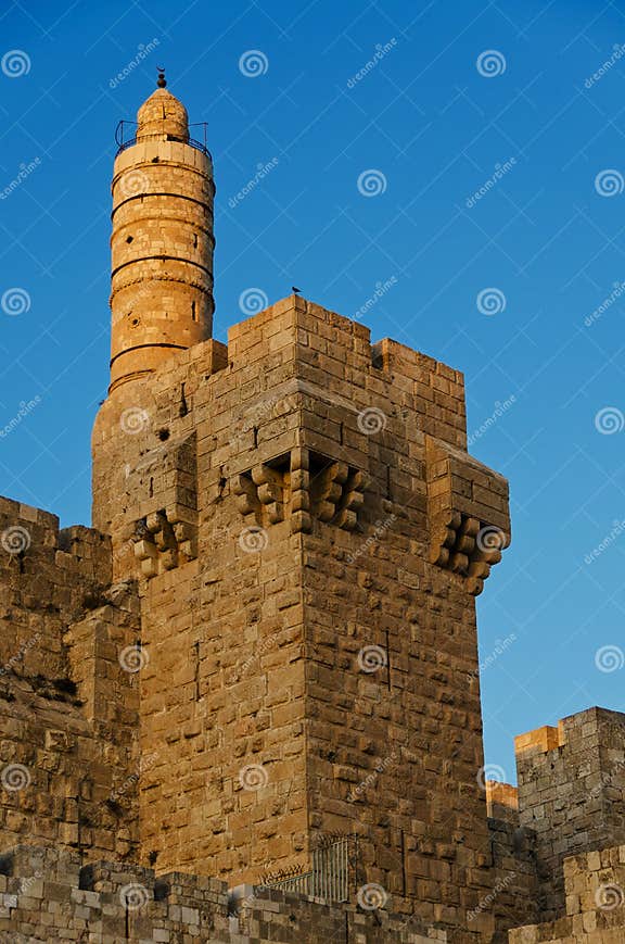 The tower of david stock image. Image of temple, judaism - 21700973