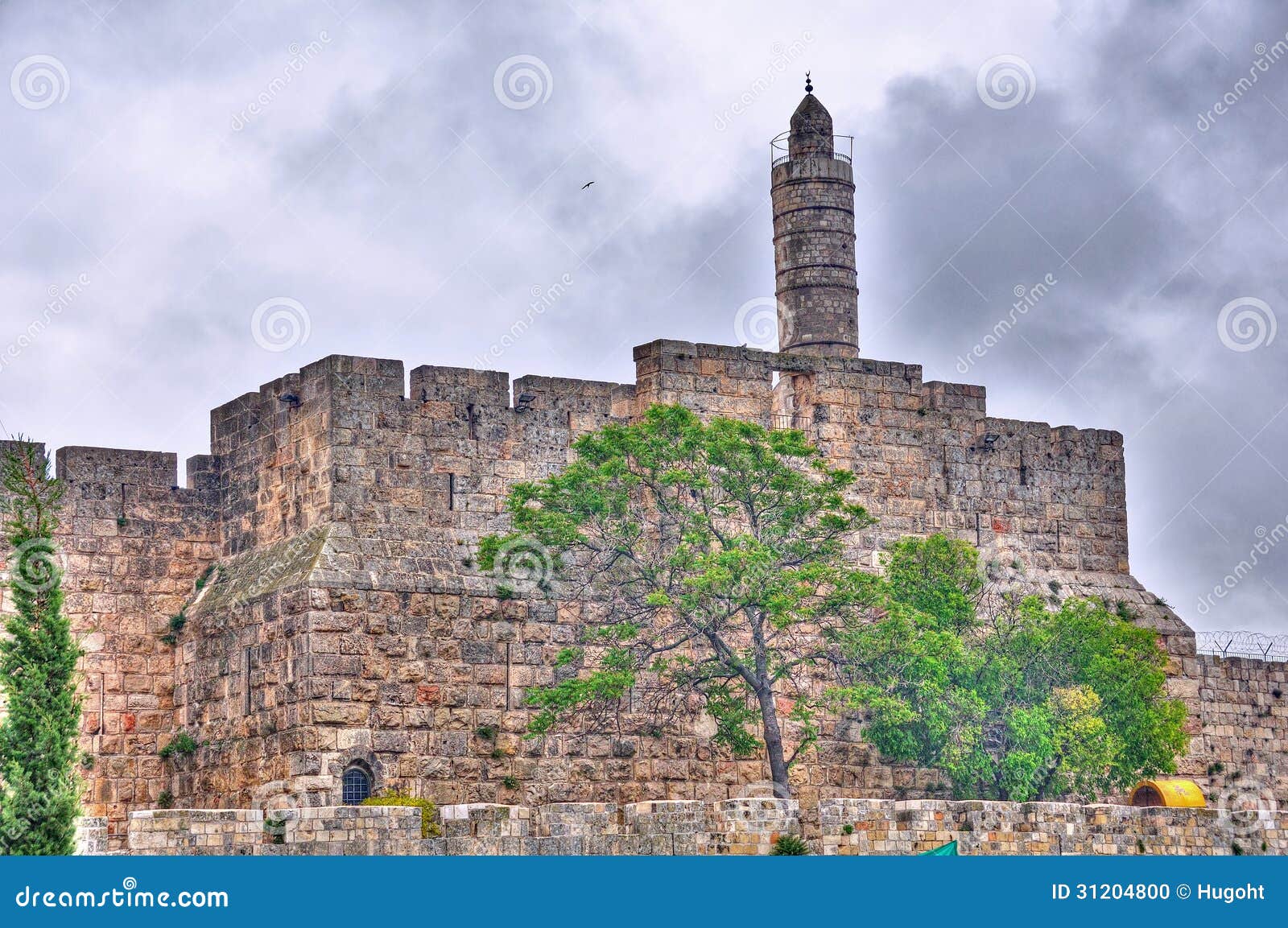 Tower of David, Jerusalem Israel Stock Photo - Image of downtown ...