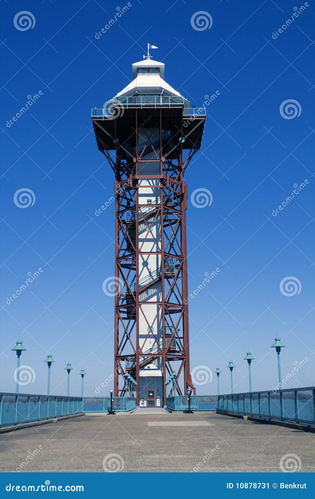 Tower in Erie stock image. Image of architecture, spring - 10878731