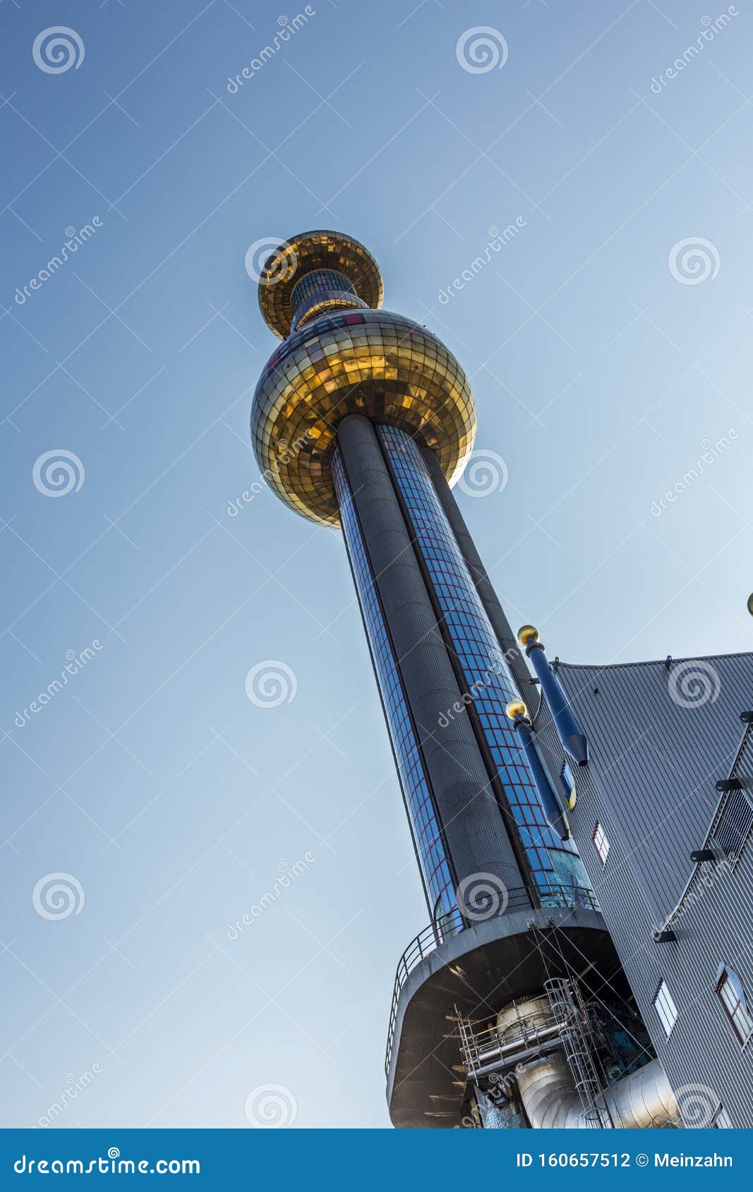 Tower of Garbage-processing Plant in Vienna Editorial Photography ...