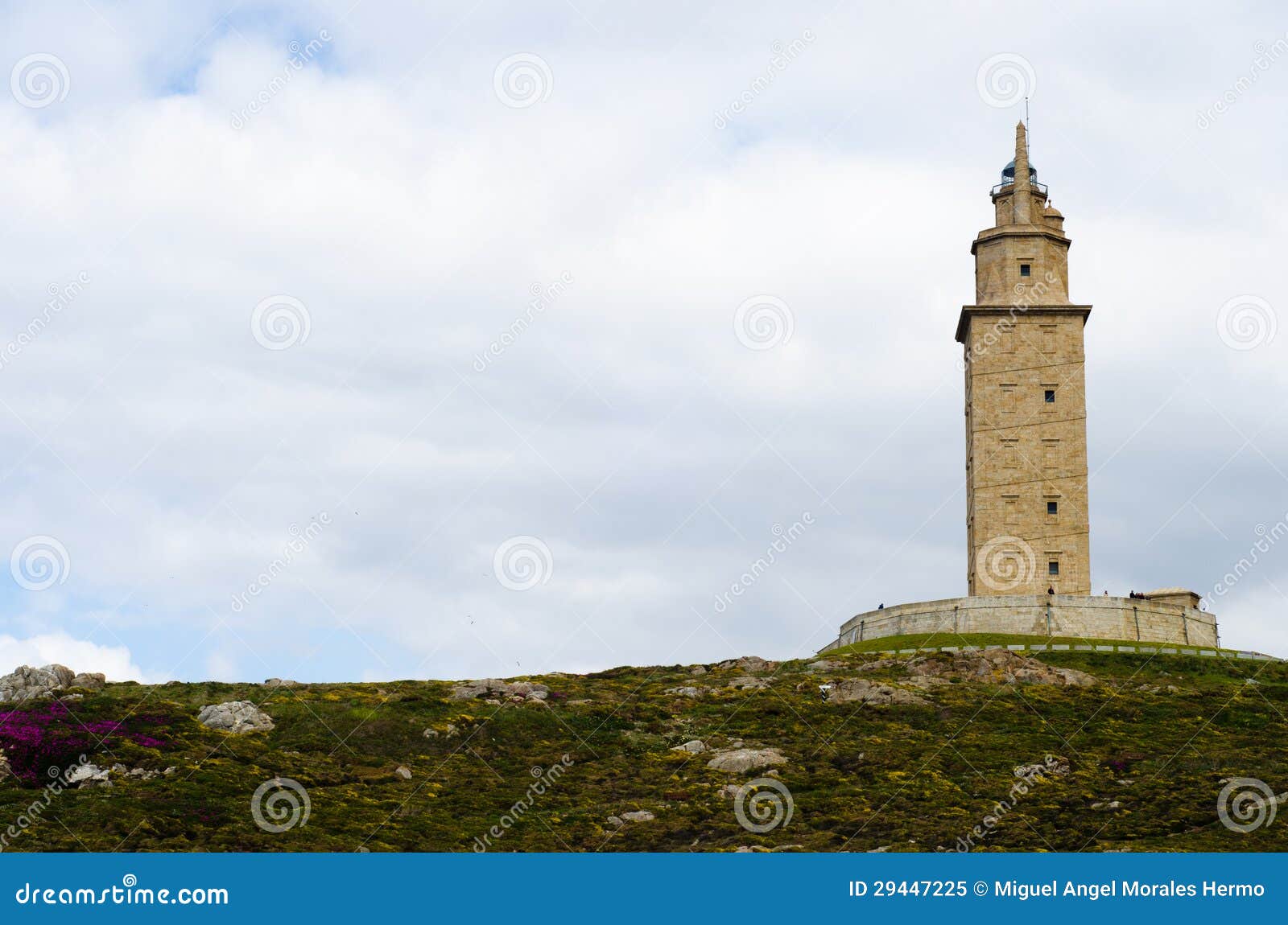 Tower of Hercules stock image. Image of galicia, historical - 29447225