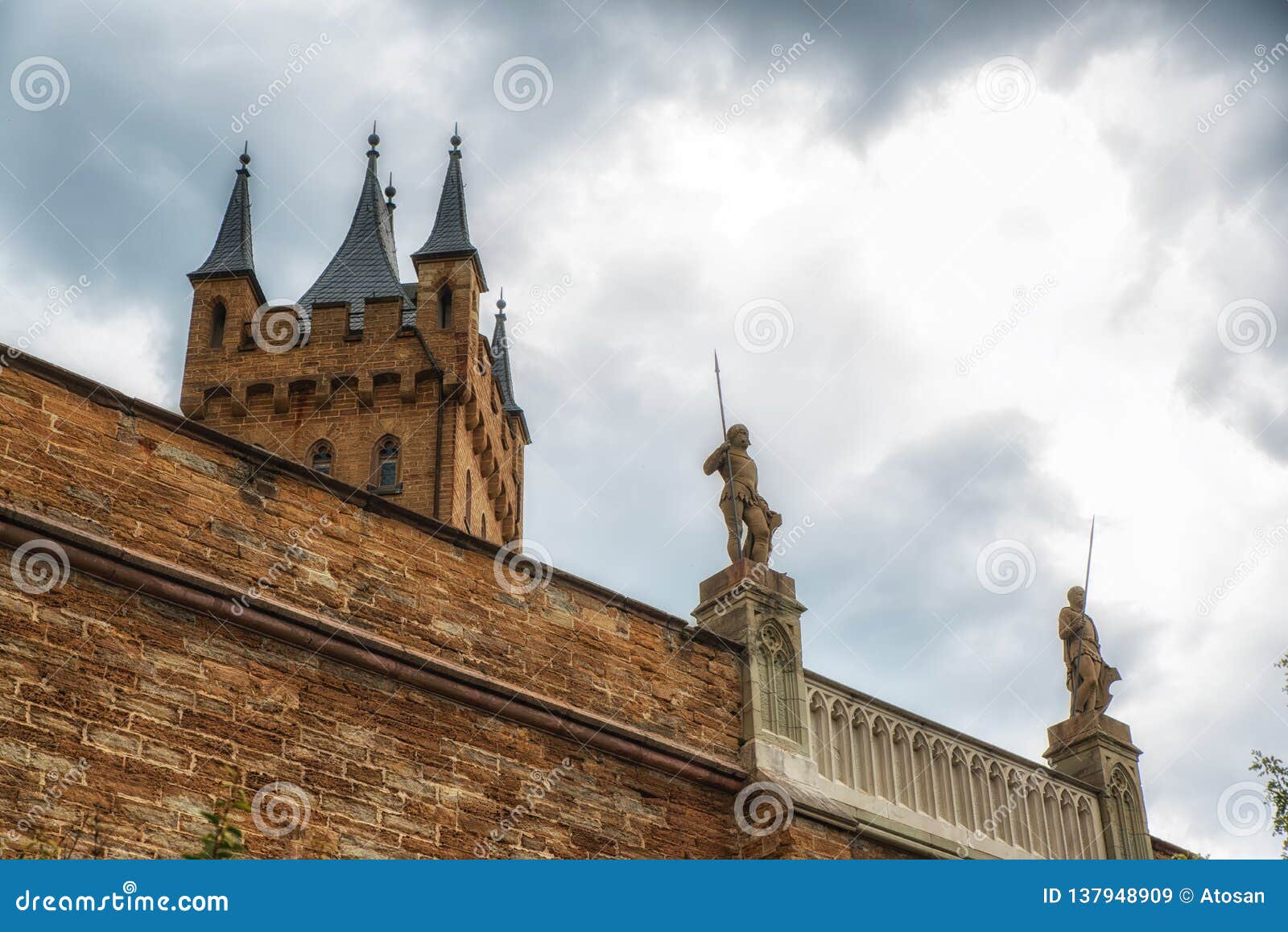 Guardian Of Hohenzollern Castle, The Residence Of The Former Royal ...