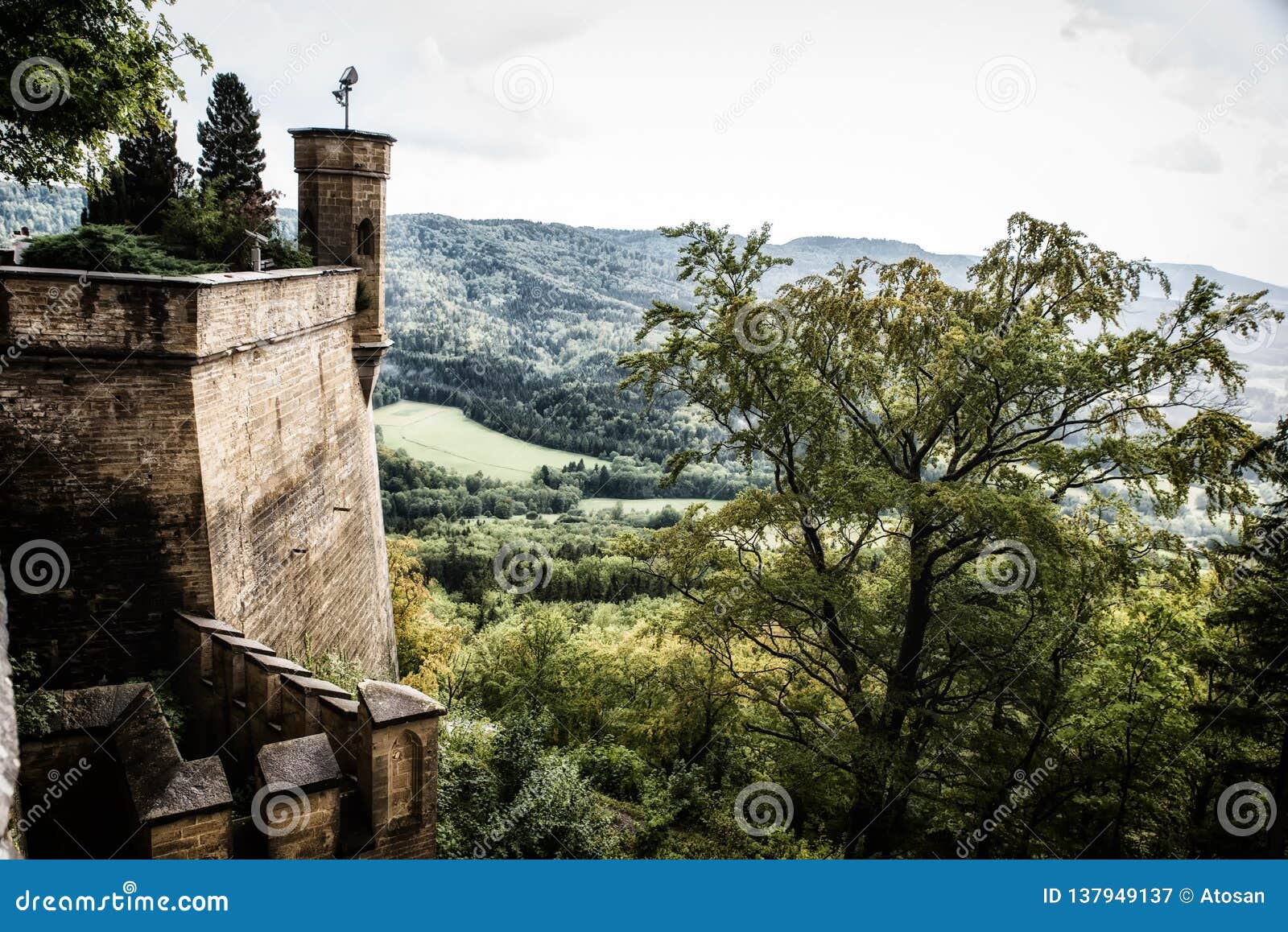 Guardian Of Hohenzollern Castle, The Residence Of The Former Royal ...