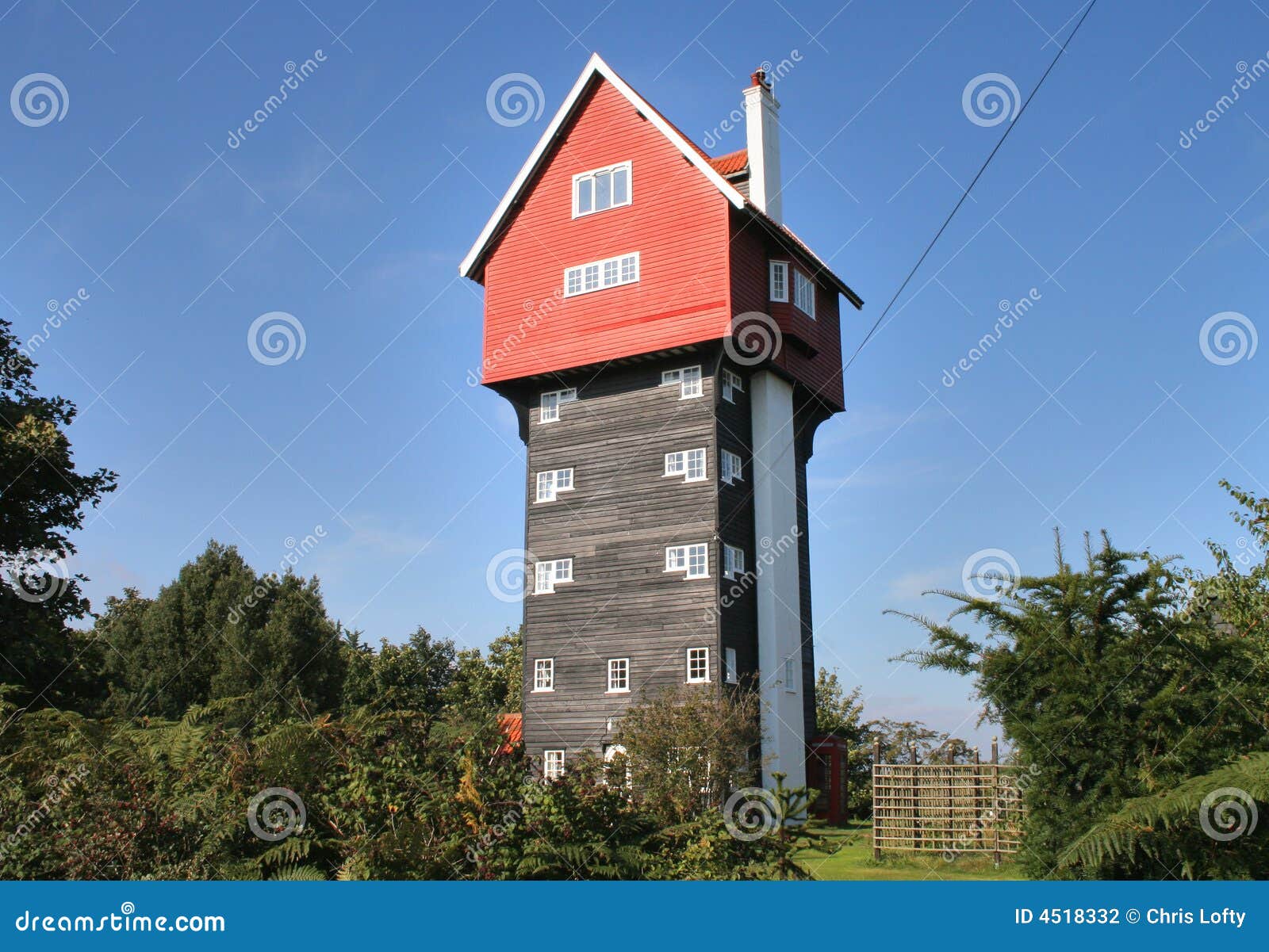 A Tower House in Rural England Stock Photo - Image of travel, lifestyle ...