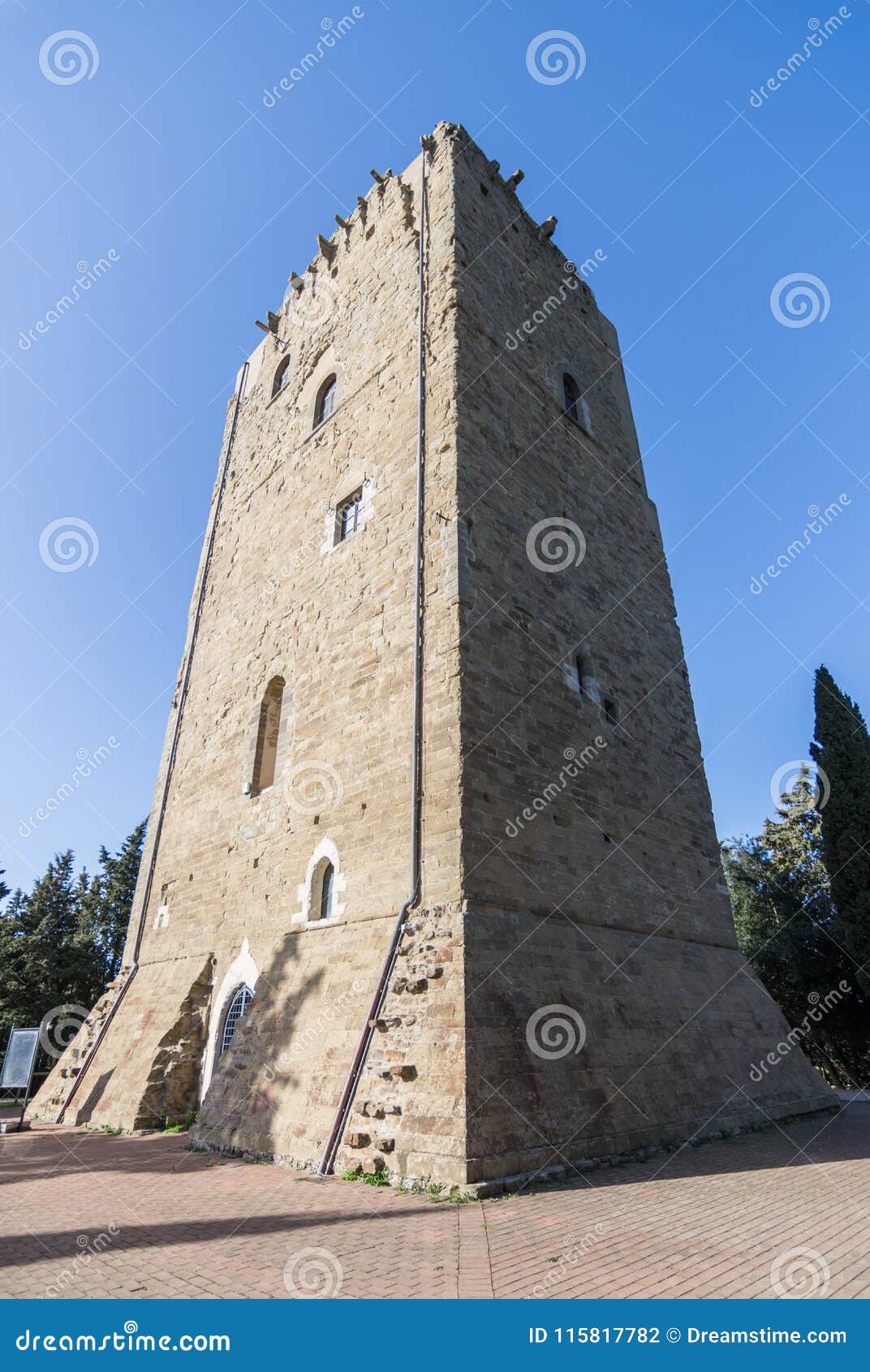 The tower of the knights stock photo. Image of tourism - 115817782