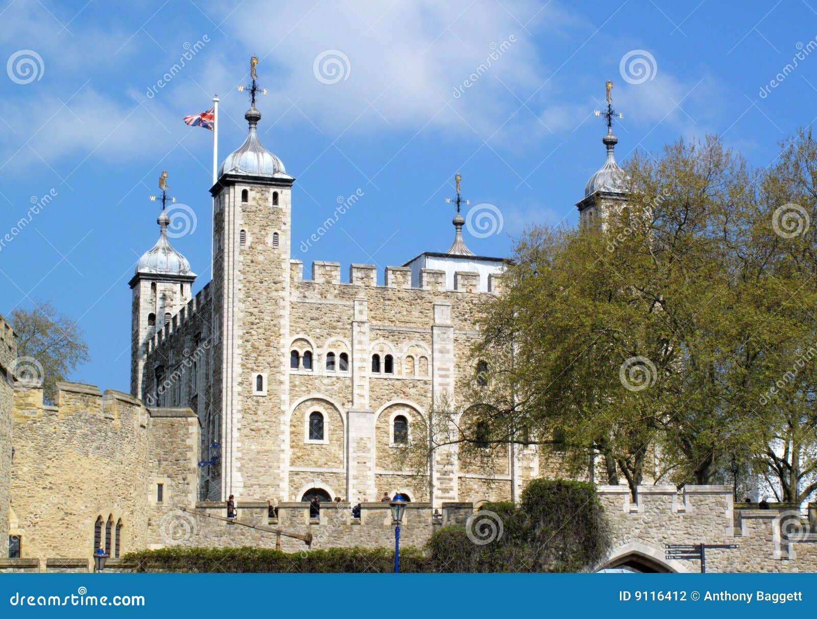 Tower of London stock photo. Image of fortress, norman - 9116412