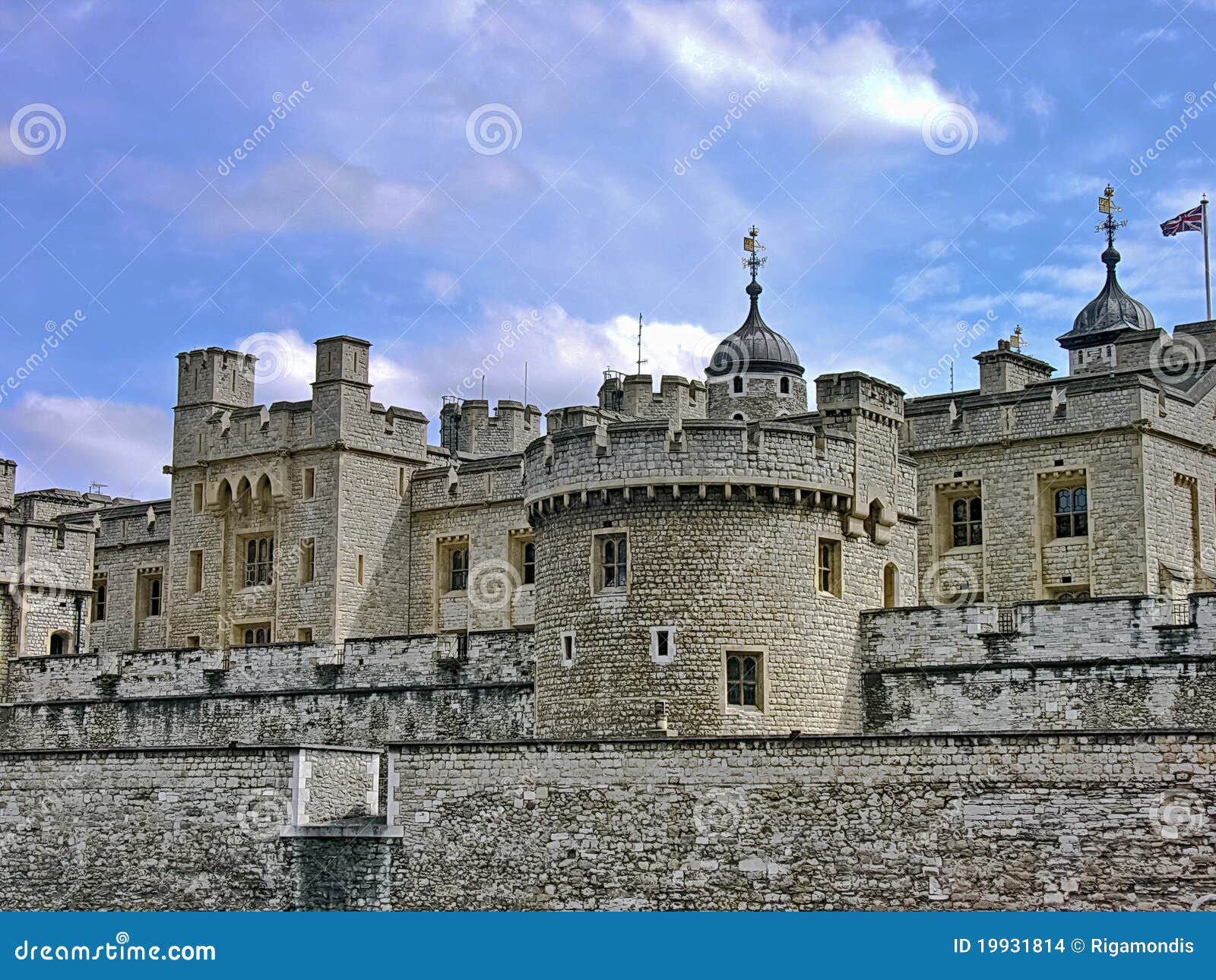 Tower of london Castle stock photo. Image of royal, skyline - 19931814