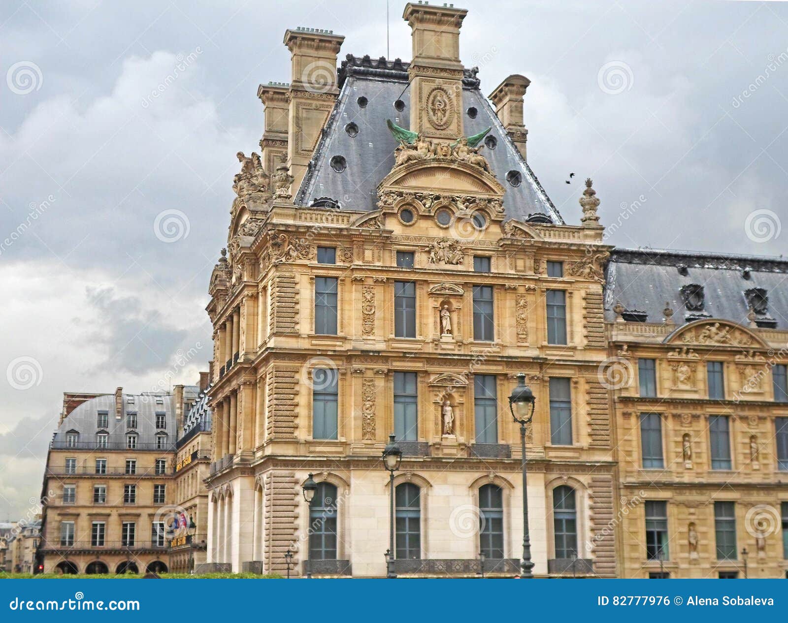 Louvre Tower Royalty-Free Stock Photo | CartoonDealer.com #66116403