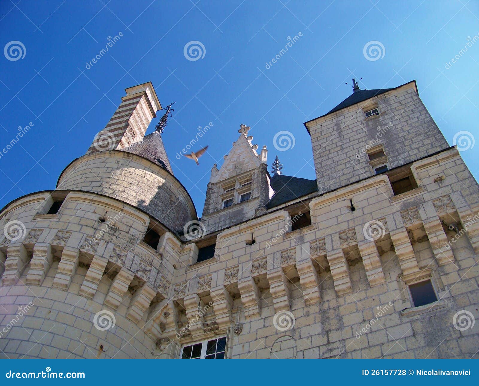 Tower of medieval castle stock photo. Image of building - 26157728