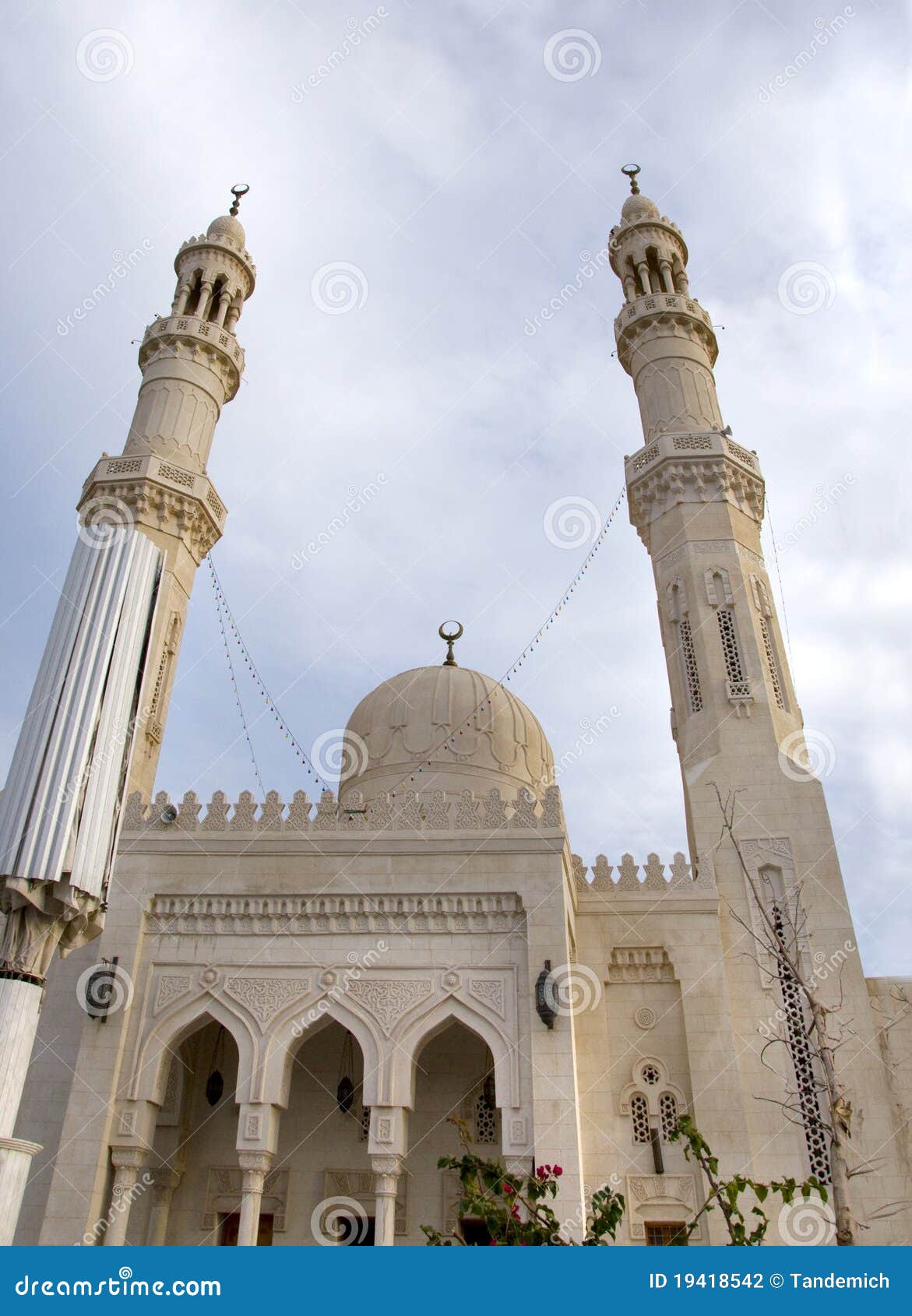 Tower minaret stock photo. Image of asian, muslim, minaret - 19418542