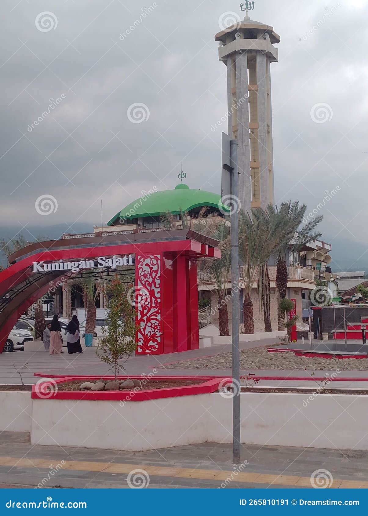 Tower of Mosque on Kuningan, West Java Editorial Photo - Image of ...