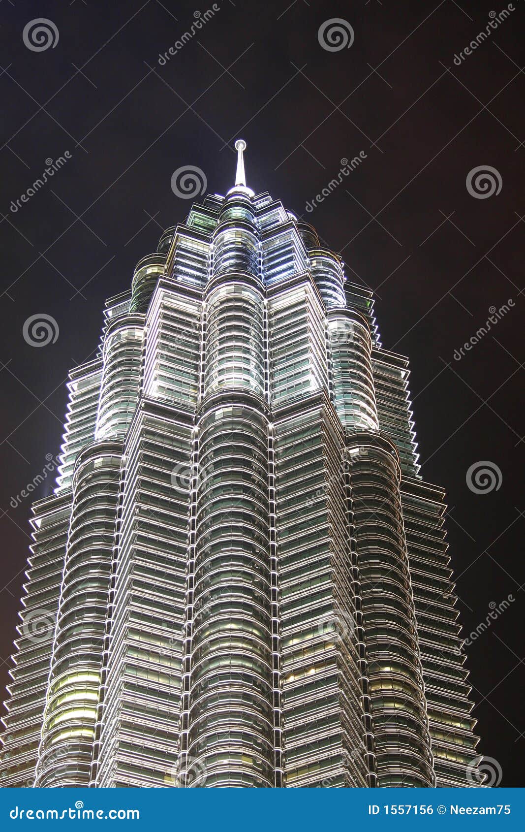 Tower at Night stock photo. Image of building, landmark - 1557156