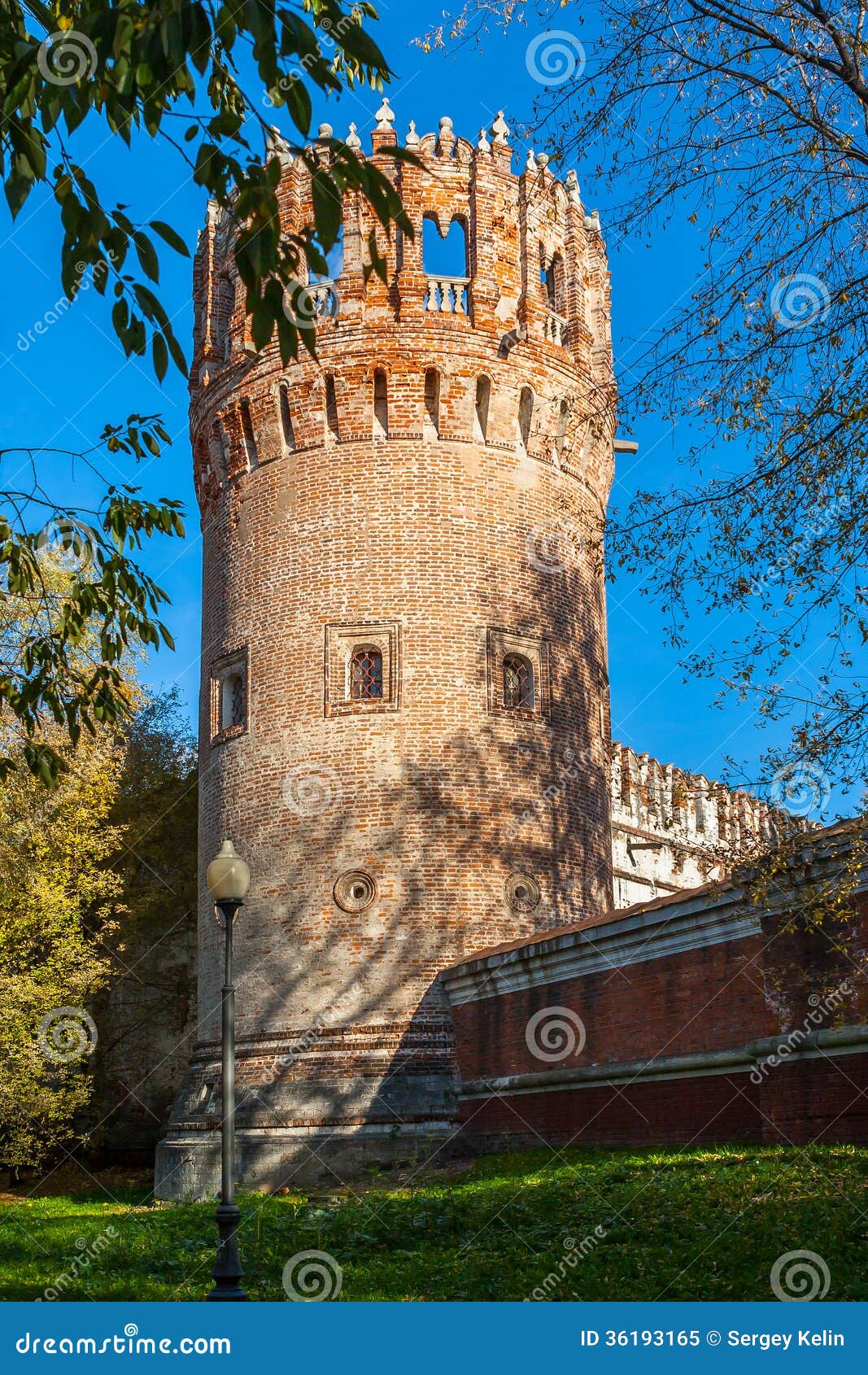 Tower of the Novodevichy Convent, Moscow, Russia Stock Image - Image of ...
