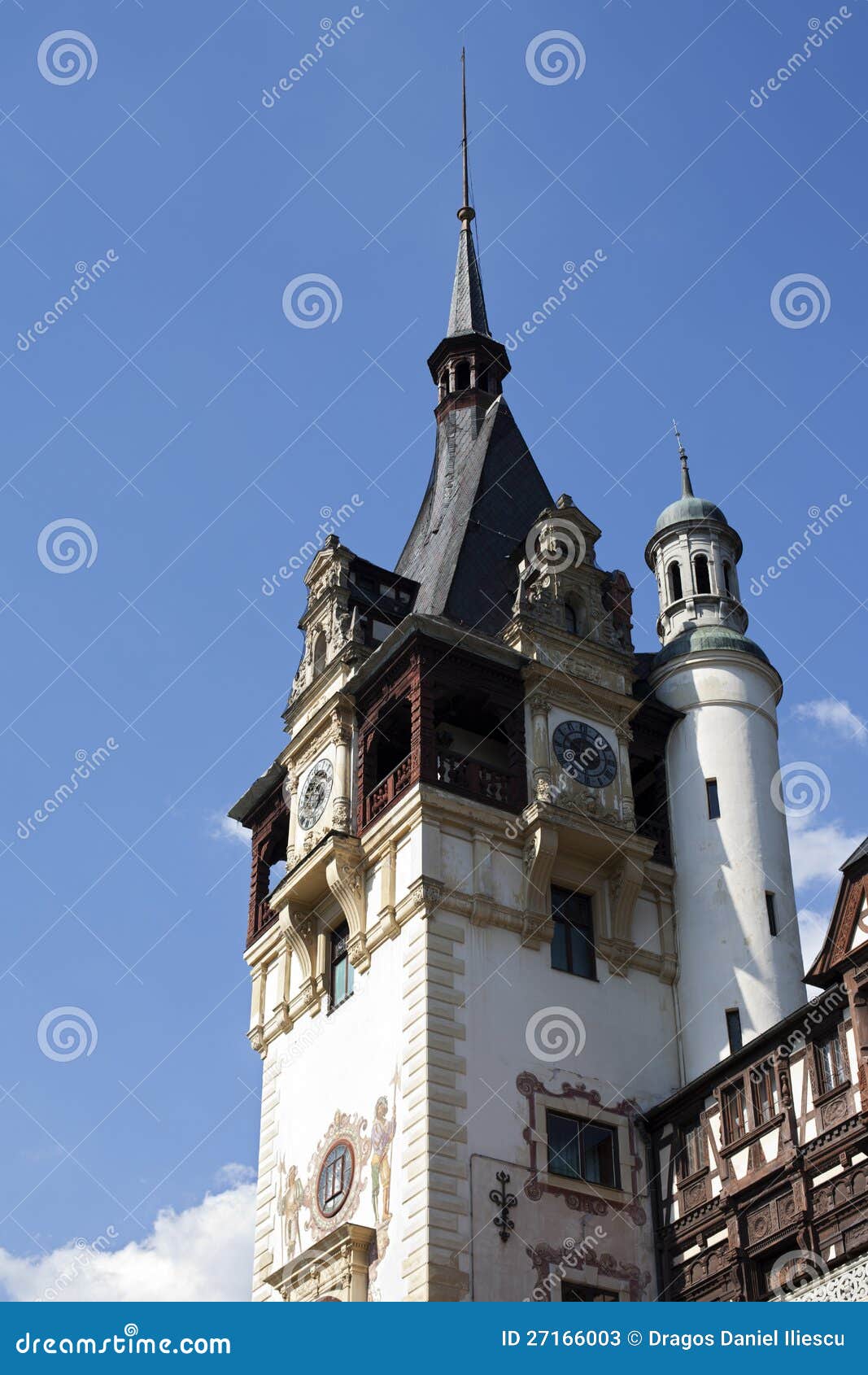 Tower palace details stock image. Image of details, outdoor - 27166003
