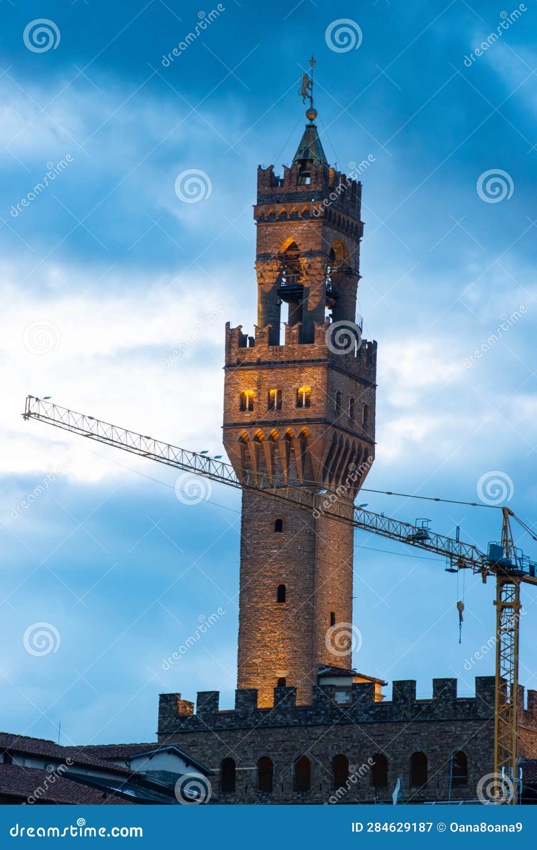 The Tower of Pallazo Vecchio , Florence, Italy Editorial Photography ...
