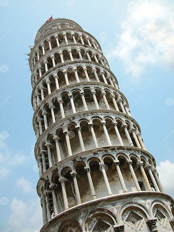 The tower in Piza stock image. Image of architecture, piza - 428895