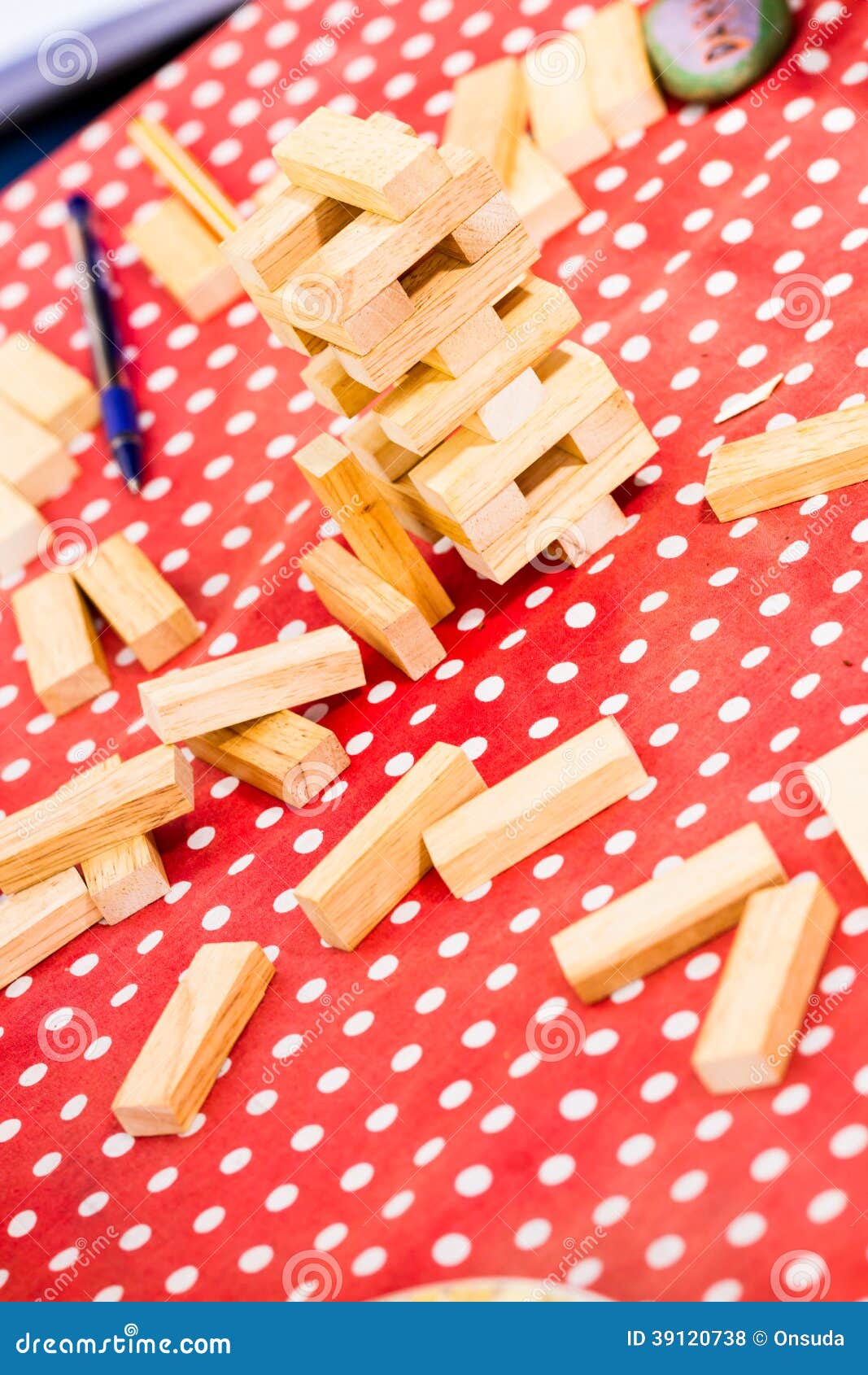 Tower puzzle game stock photo. Image of stack, game, play - 39120738