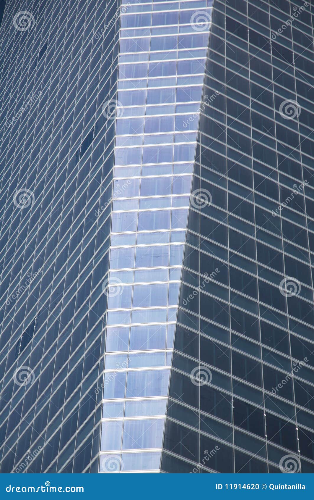 Tower with Rectangular Windows Stock Photo - Image of skyline ...