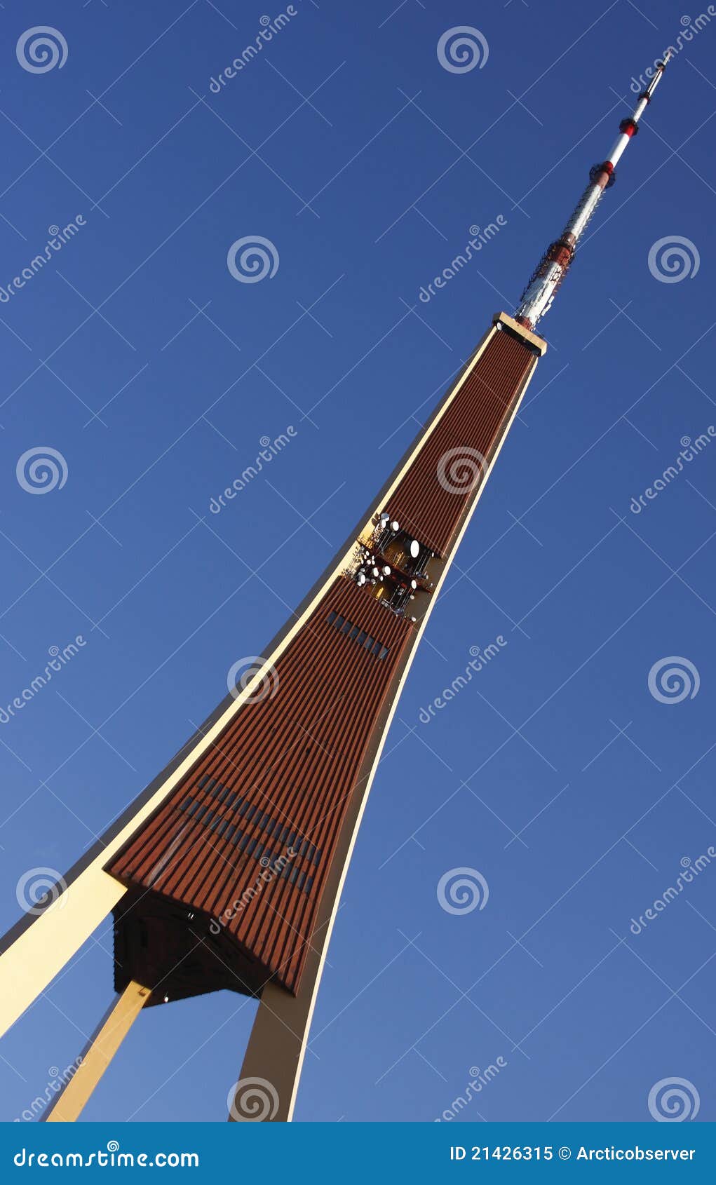 Tower in Riga, Latvia stock image. Image of building - 21426315
