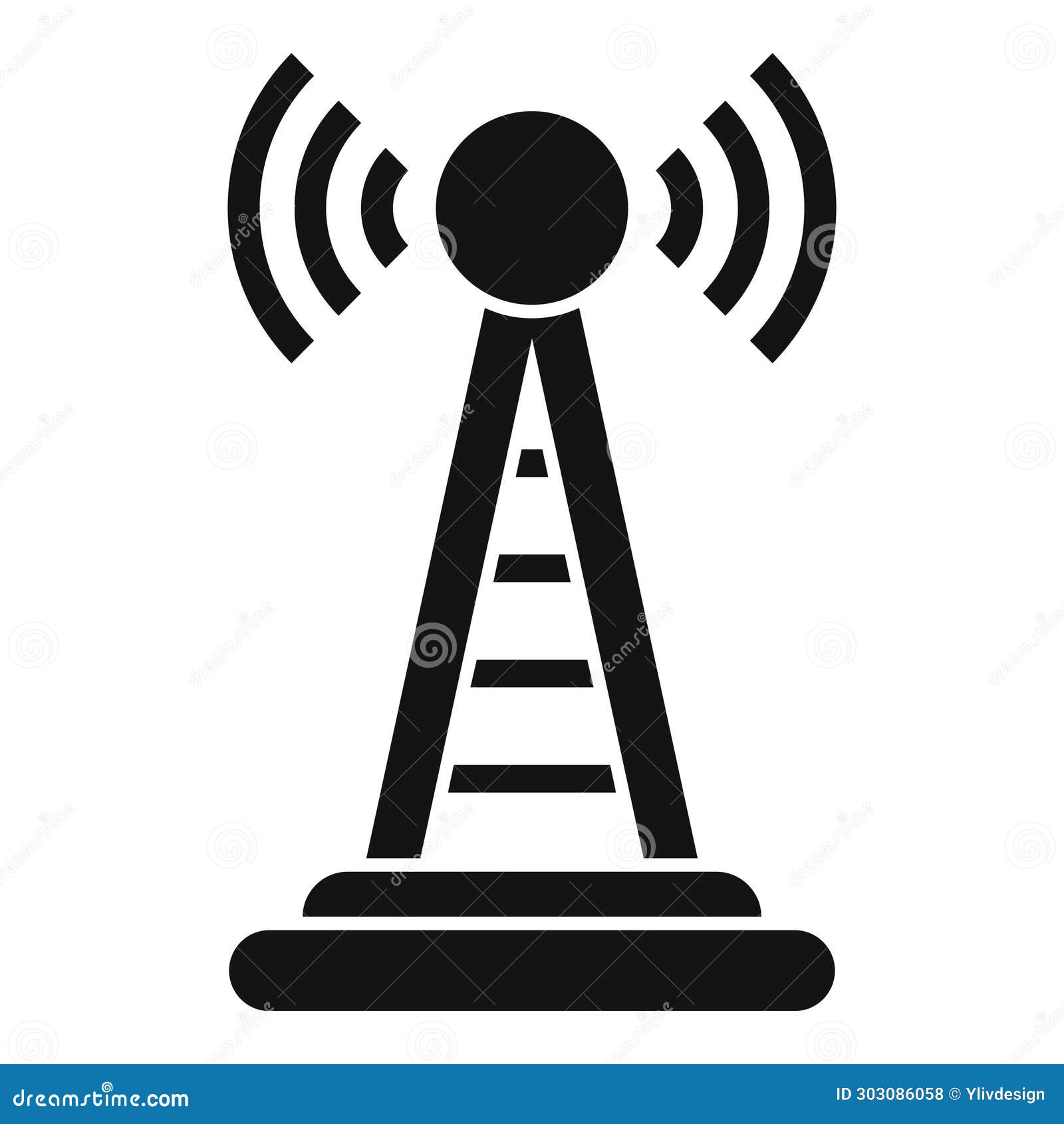 Tower Road Sensor Icon Simple Vector. System Control Stock Vector ...