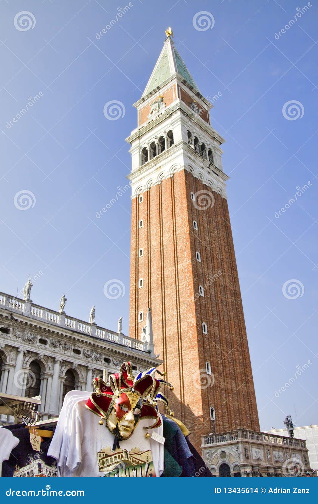 Tower of San Marco Square, Venice Editorial Stock Image - Image of ...