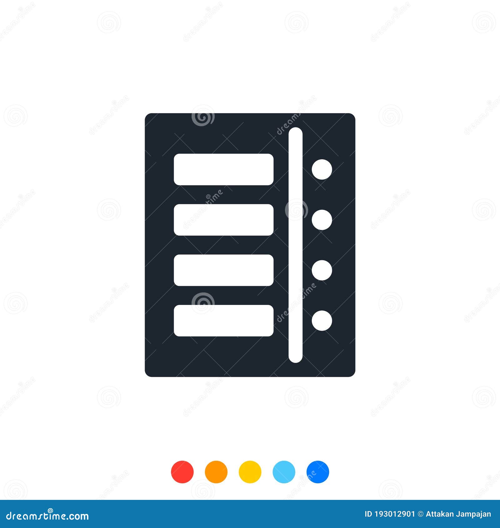 Tower Server Icon,Vector and Illustration Stock Vector - Illustration ...