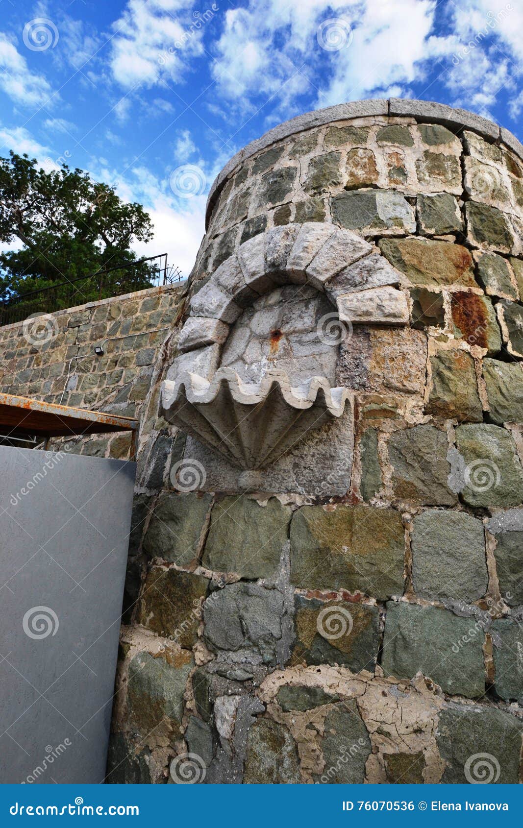 Tower shell stock photo. Image of masonry, house, shell - 76070536