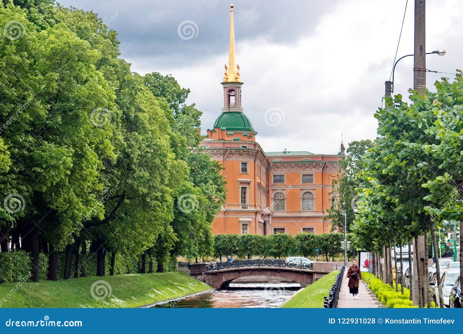 The Tower of St Michael`s Engineers Castle. Editorial Stock Photo ...