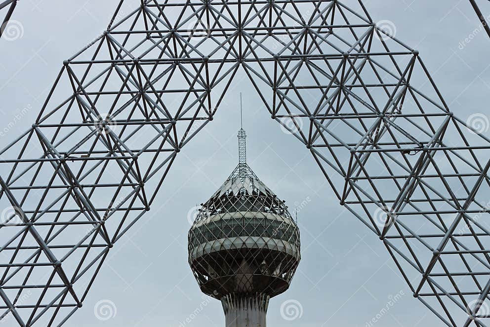 Tower of Suranaree University of Technology. Stock Photo - Image of ...