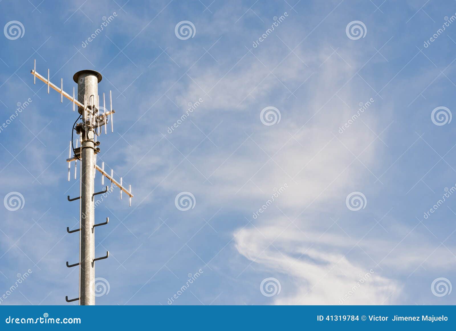 Tower of Technology stock photo. Image of antenna, communications ...