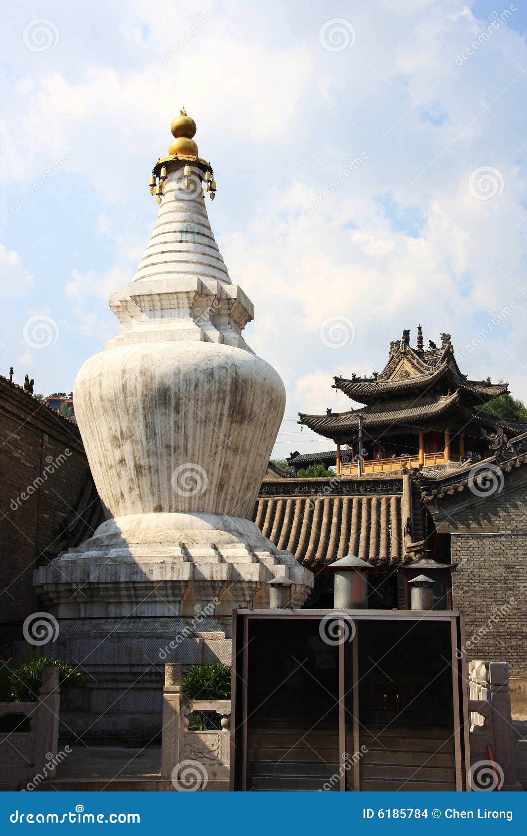 Tower Temple stock photo. Image of tayuan, china, east - 6185784
