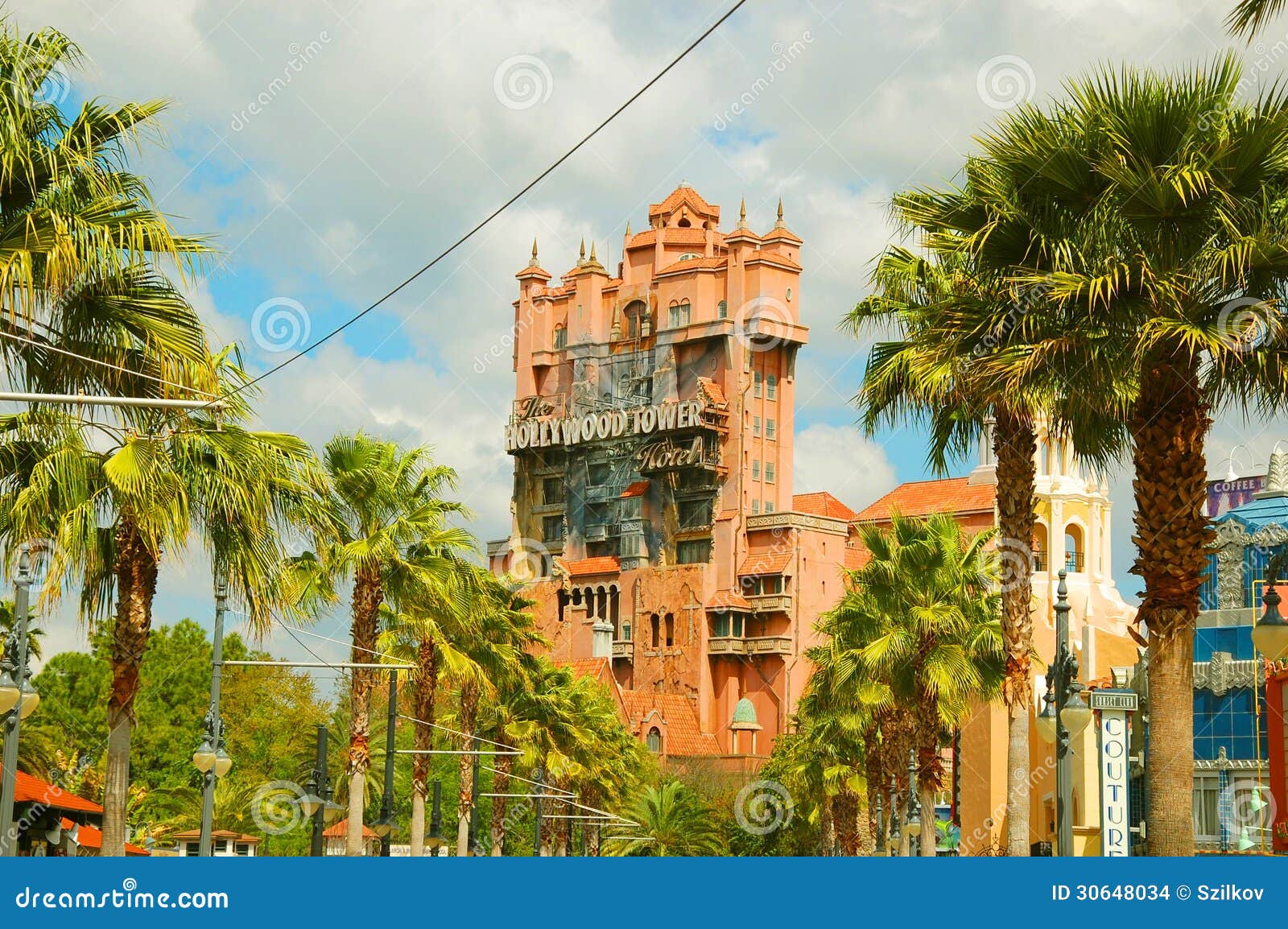Tower of Terror editorial stock image. Image of greeting - 30648034
