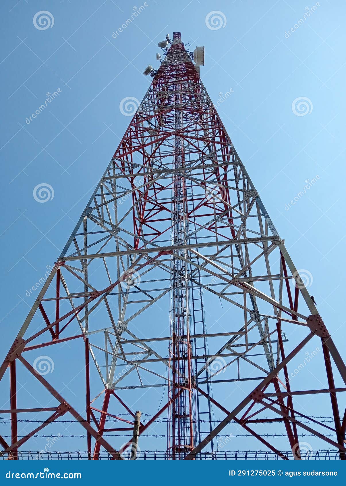Tower Towering High into the Sky Stock Image - Image of dawet, clay ...