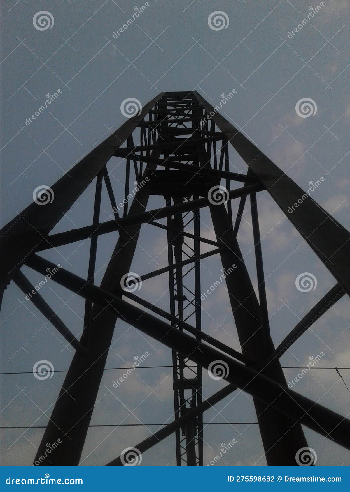 Tower of trains beautiful stock photo. Image of beautiful - 275598682