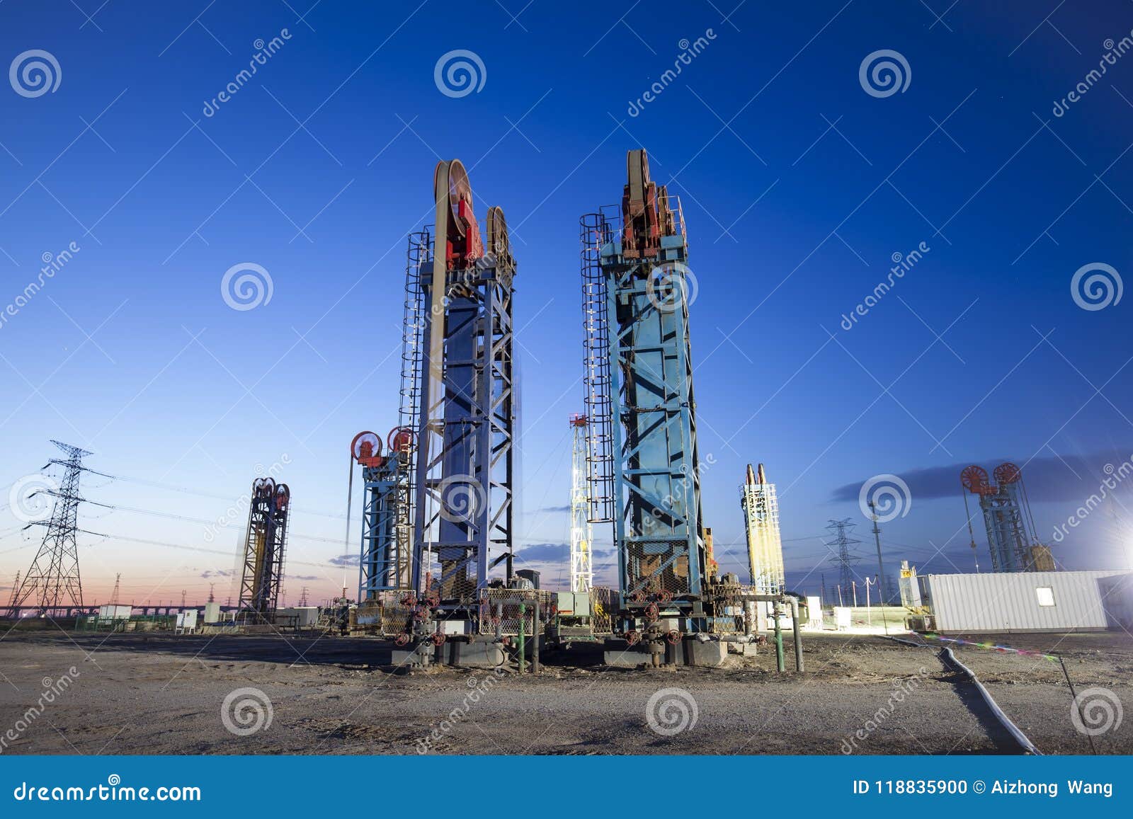 A Field And The Tower Stock Photography | CartoonDealer.com #84006860