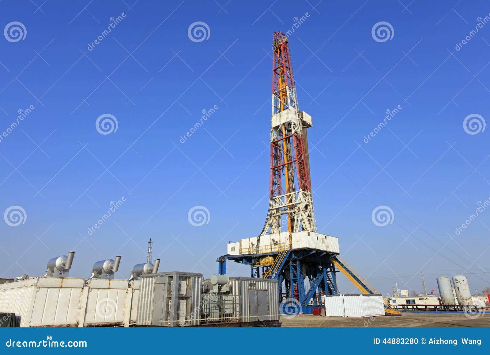 Tower type pumping unit stock photo. Image of crude, drill - 44883280