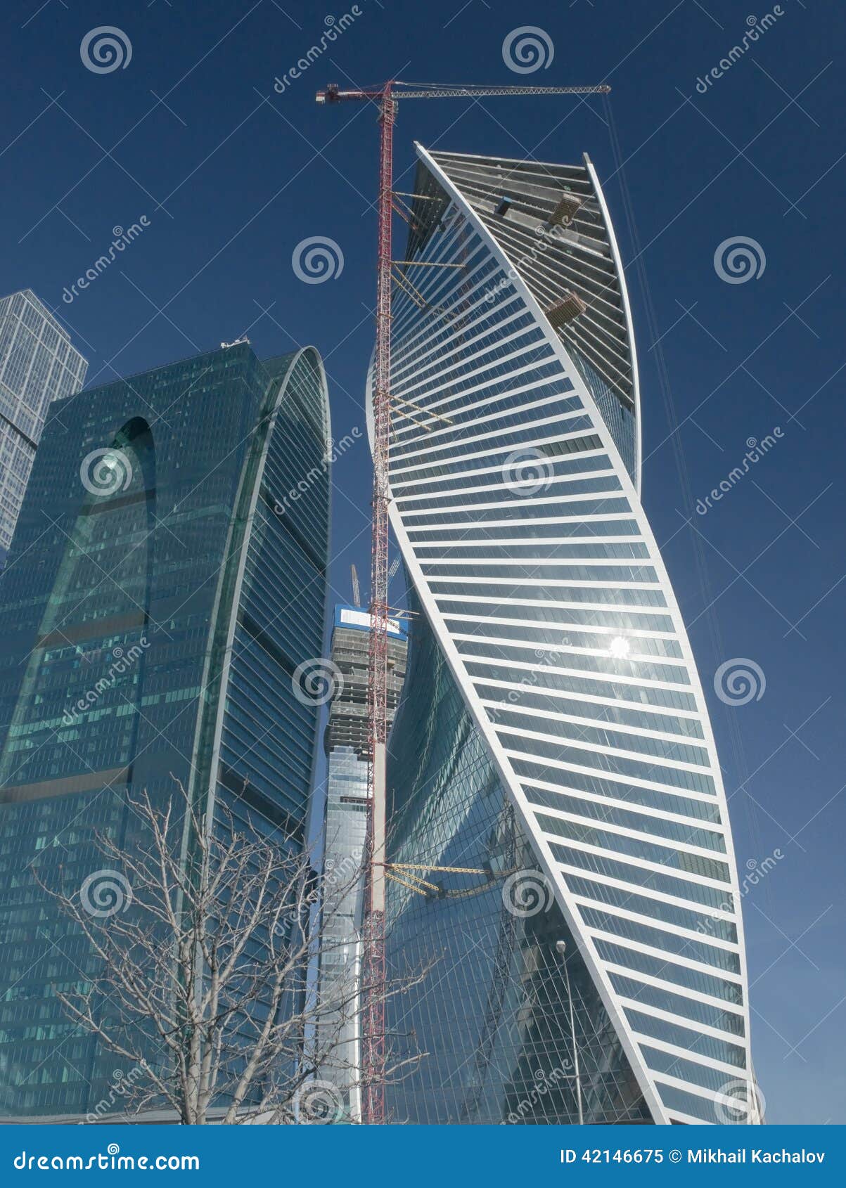 Tower under construction stock image. Image of engineering - 42146675