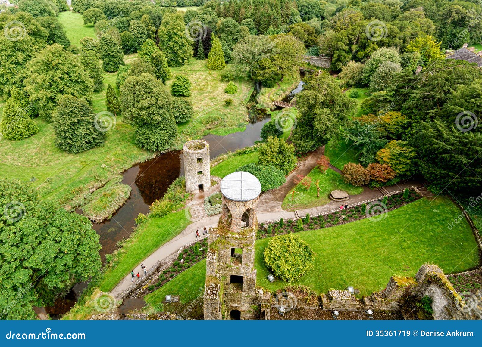 Tower View Blarney Castle stock image. Image of travel - 35361719