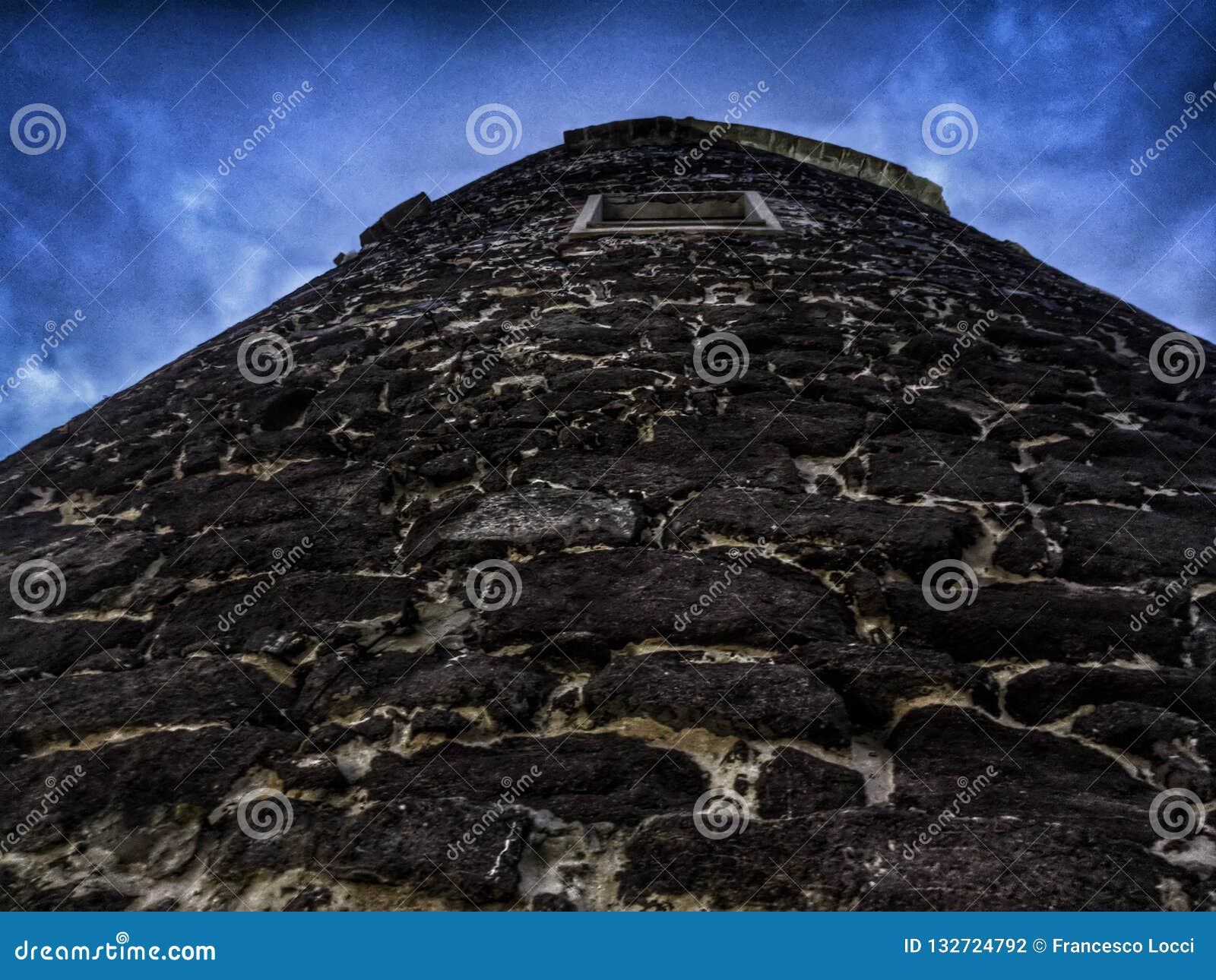 Tower and weather stock photo. Image of rain, defense - 132724792