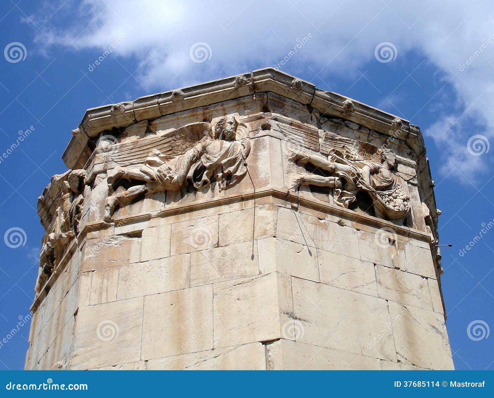 Tower of the Winds stock photo. Image of boreas, zephyrus - 37685114