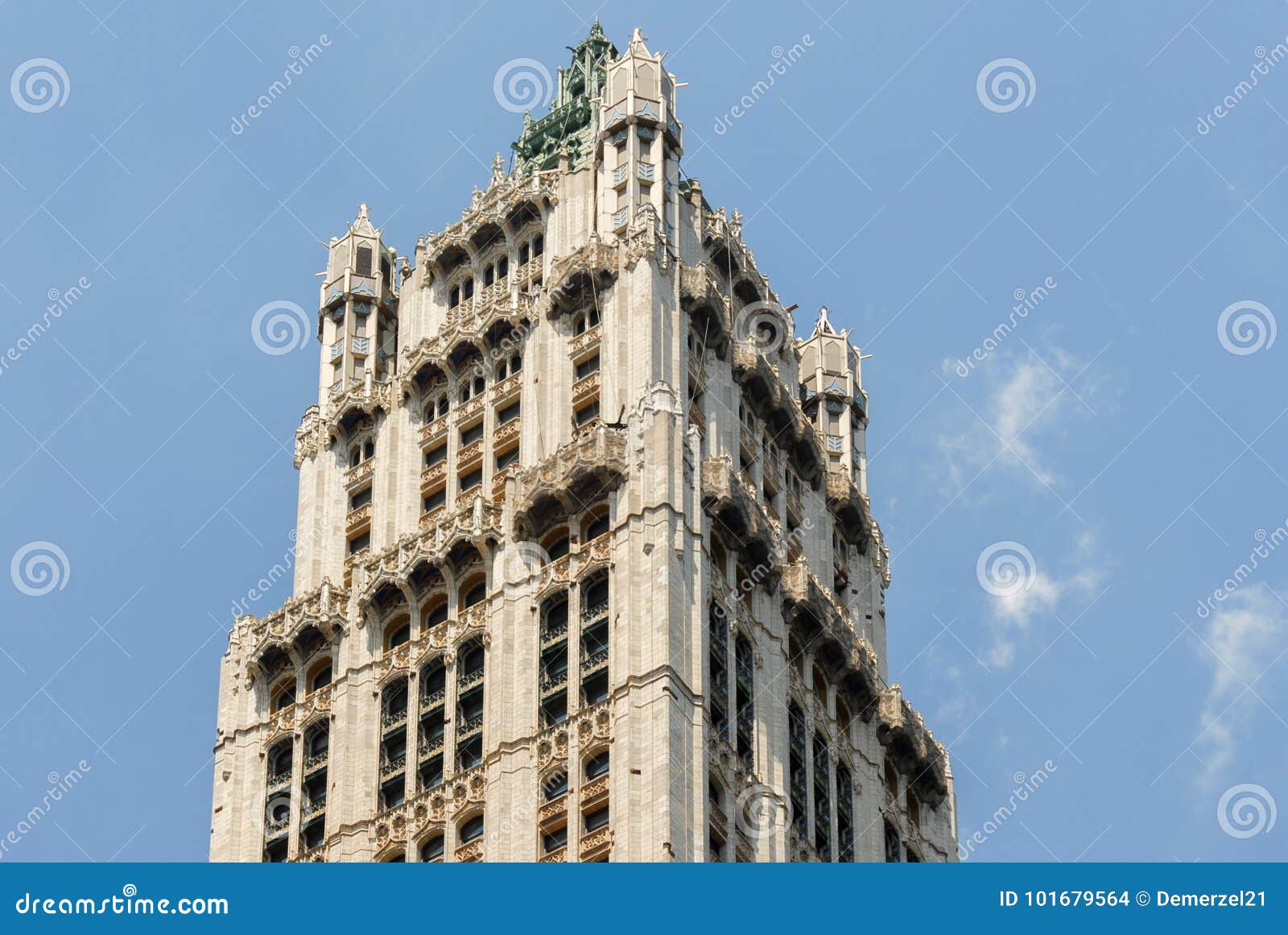 Woolworth Building - New York City Stock Photo - Image of exterior ...