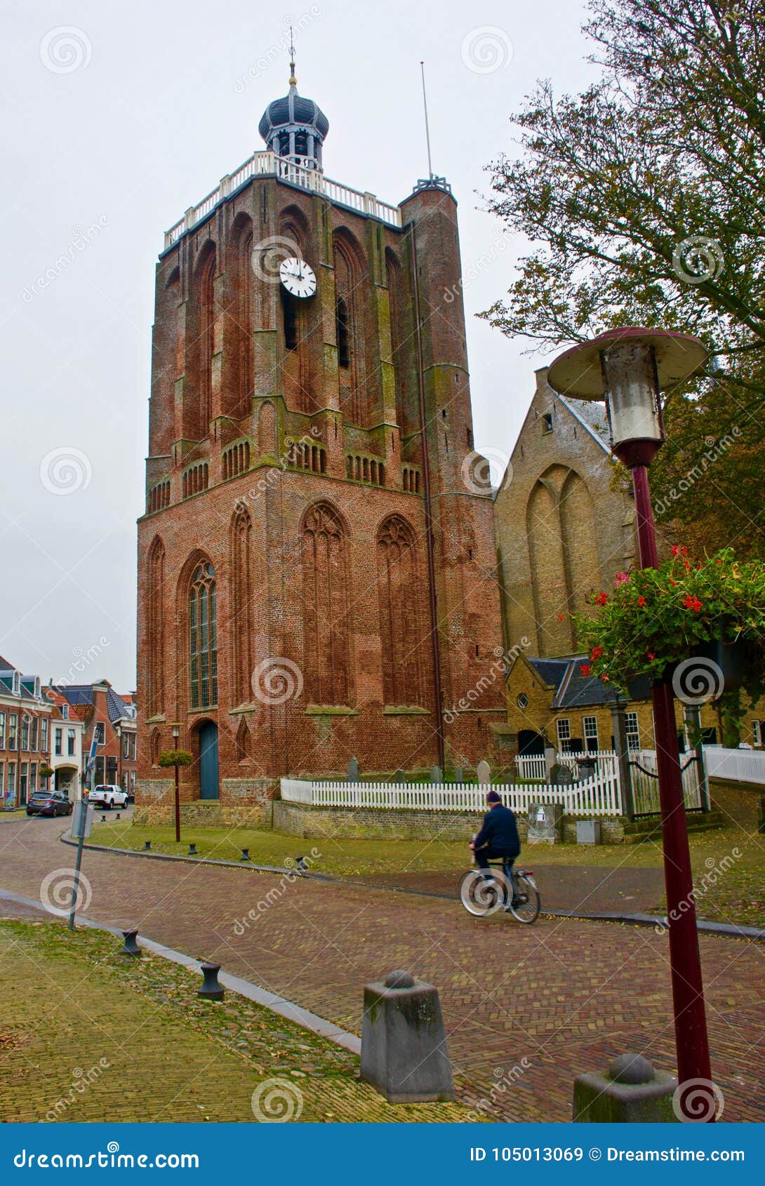 Tower of Workum editorial stock image. Image of work - 105013069