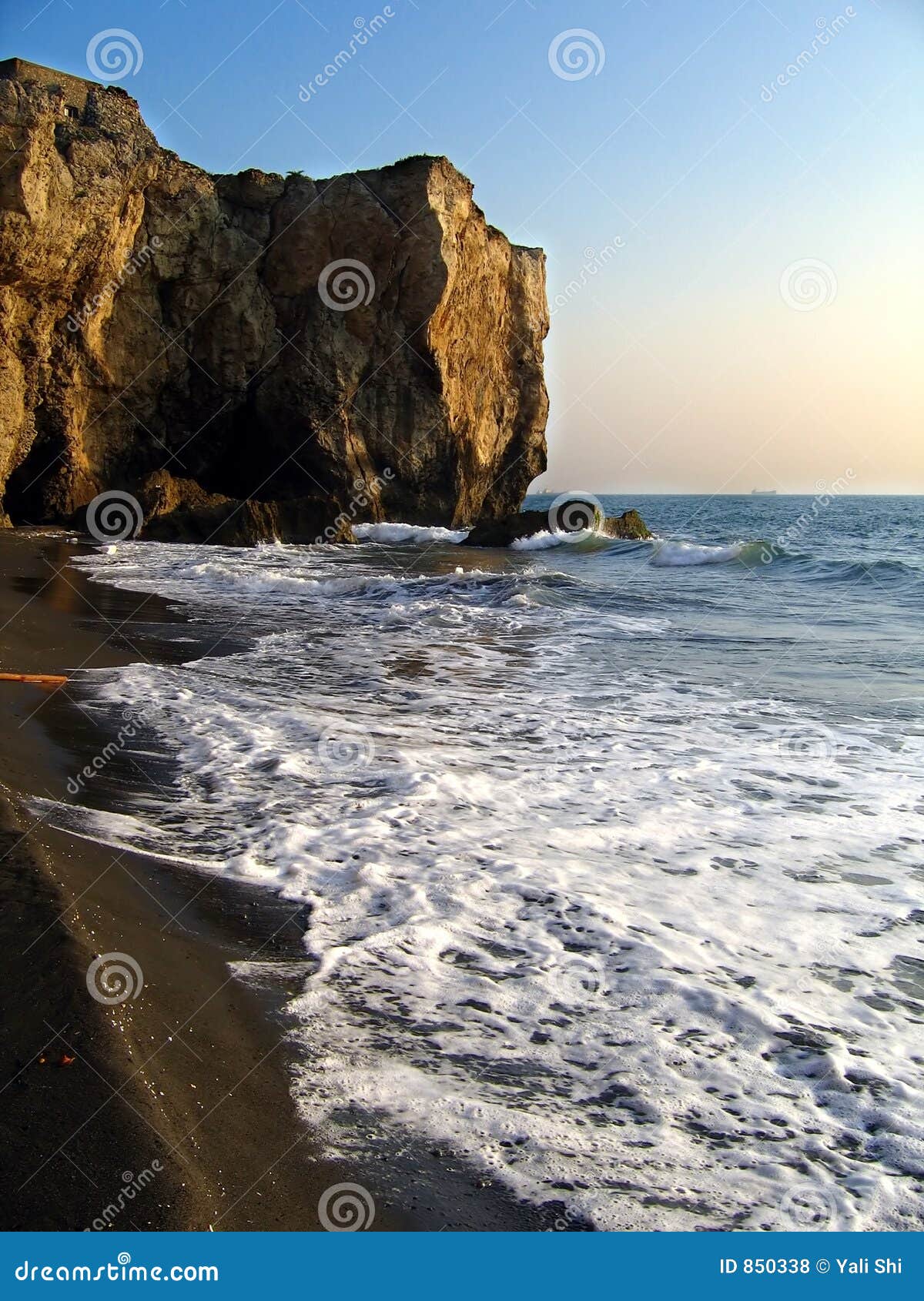 Towering Cliffs stock photo. Image of ocean, danger, coast - 850338