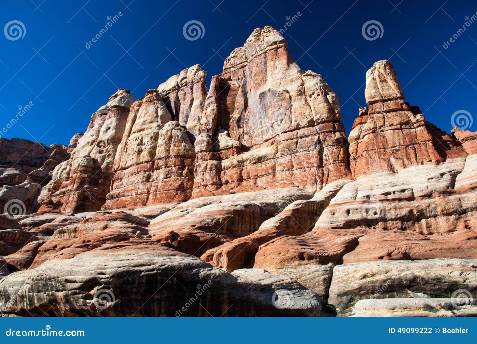 Towering cliffs stock photo. Image of elevation, geology - 49099222