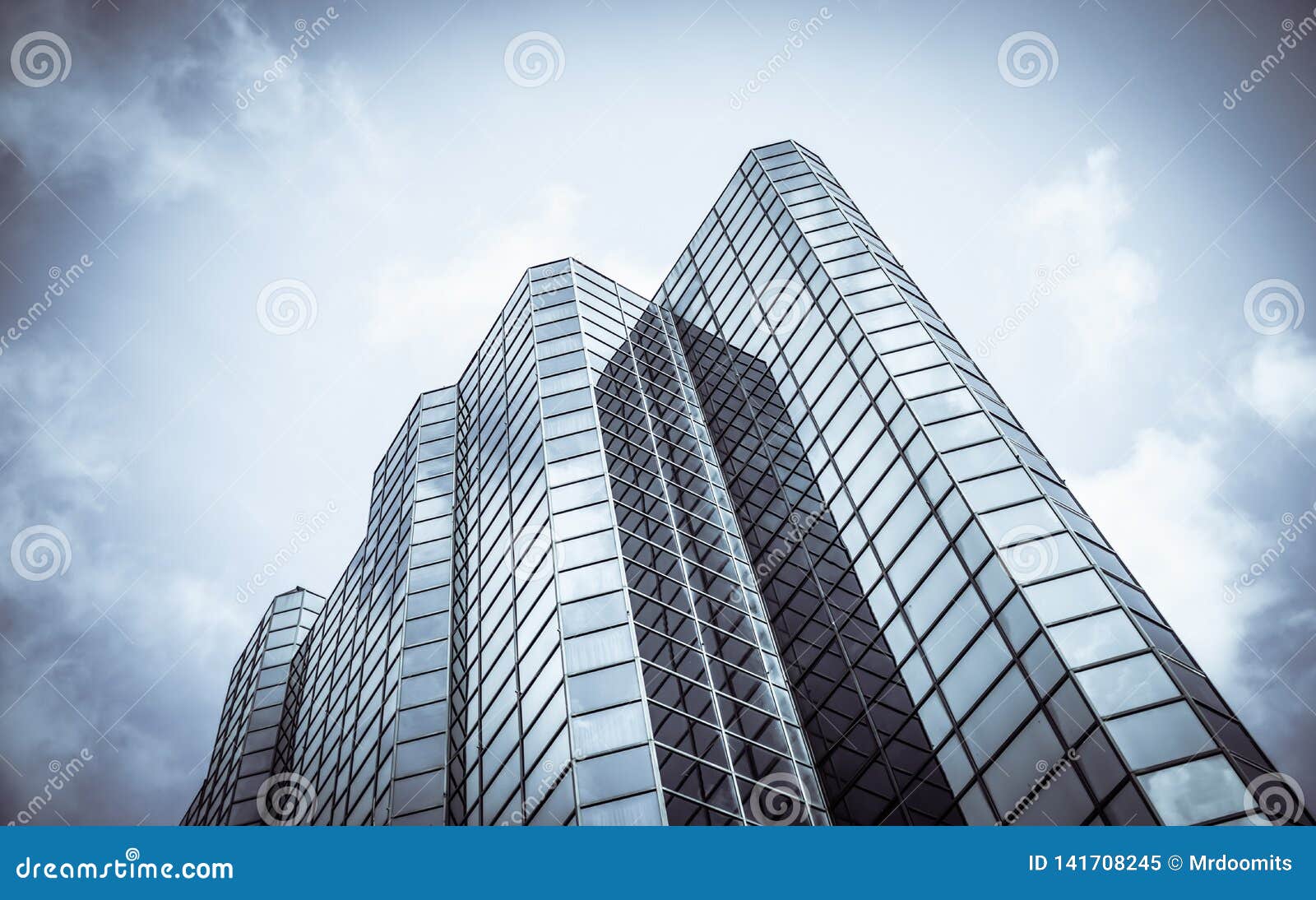 Towering Downtown Skyscraper Stock Image - Image of buildig, minimal ...
