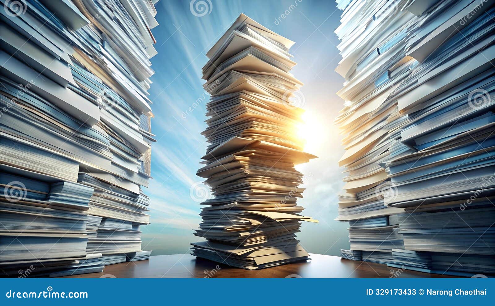 Towering Paper Mountain: a Visual Representation of Administrative ...