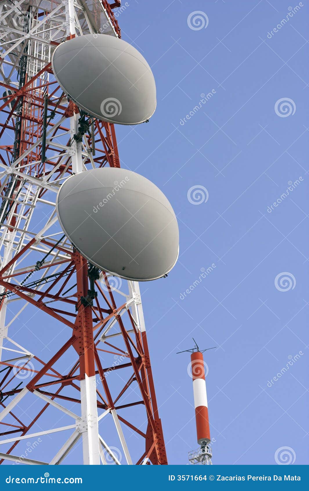 Towers of communication stock photo. Image of telecommunications - 3571664