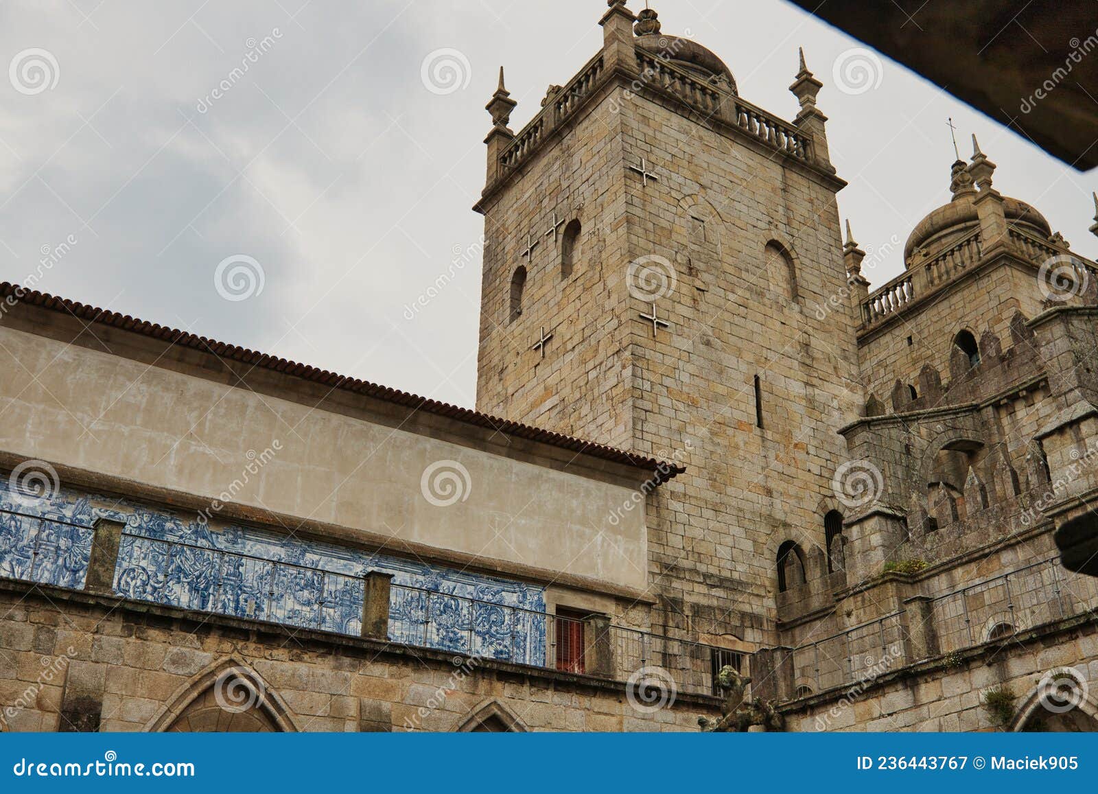 Towers, Gardens, Pools and Columns of this Wonderful Castle Stock Image ...