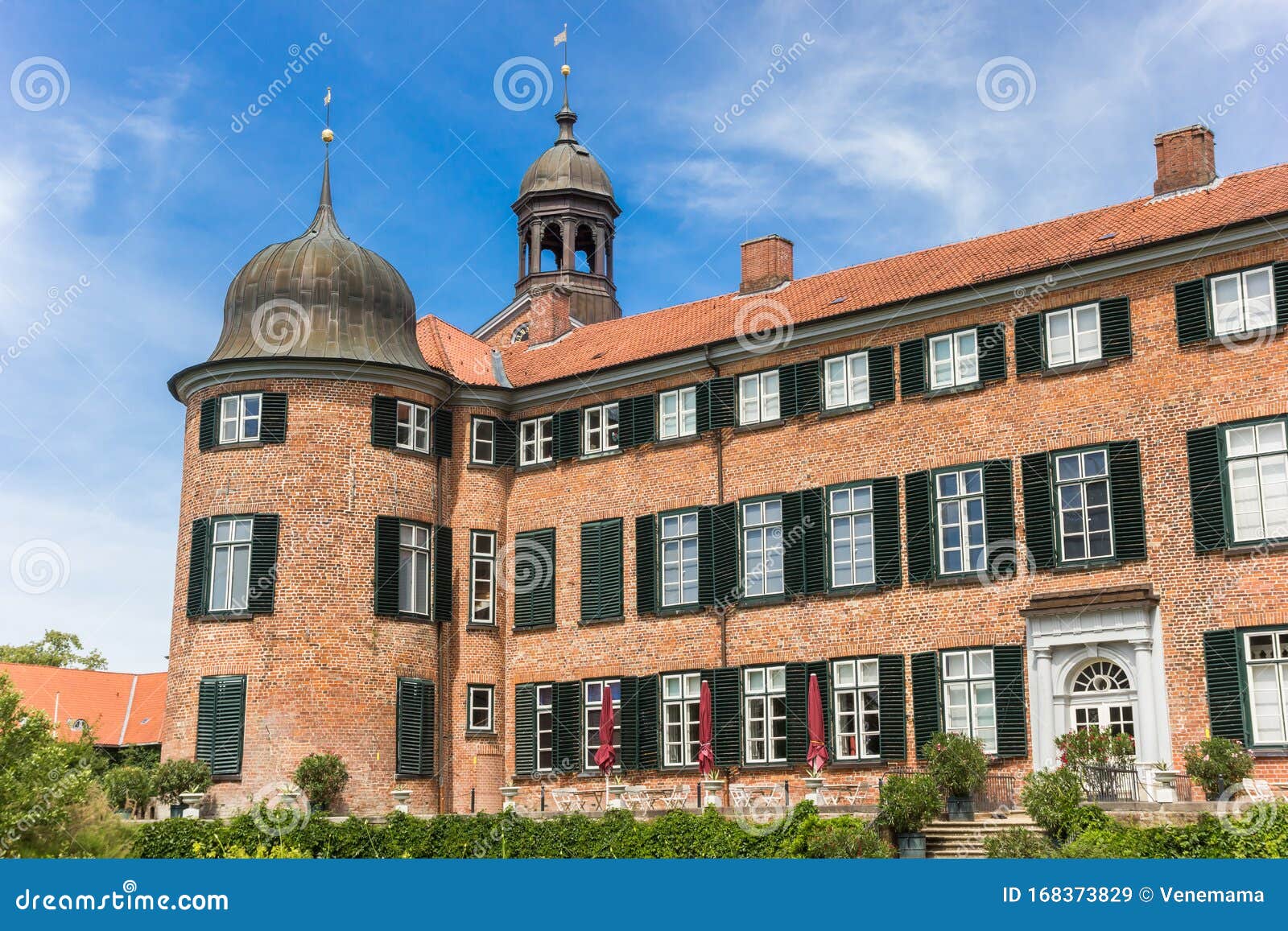 Towers of the Historic Castle in Eutin Stock Image - Image of building ...