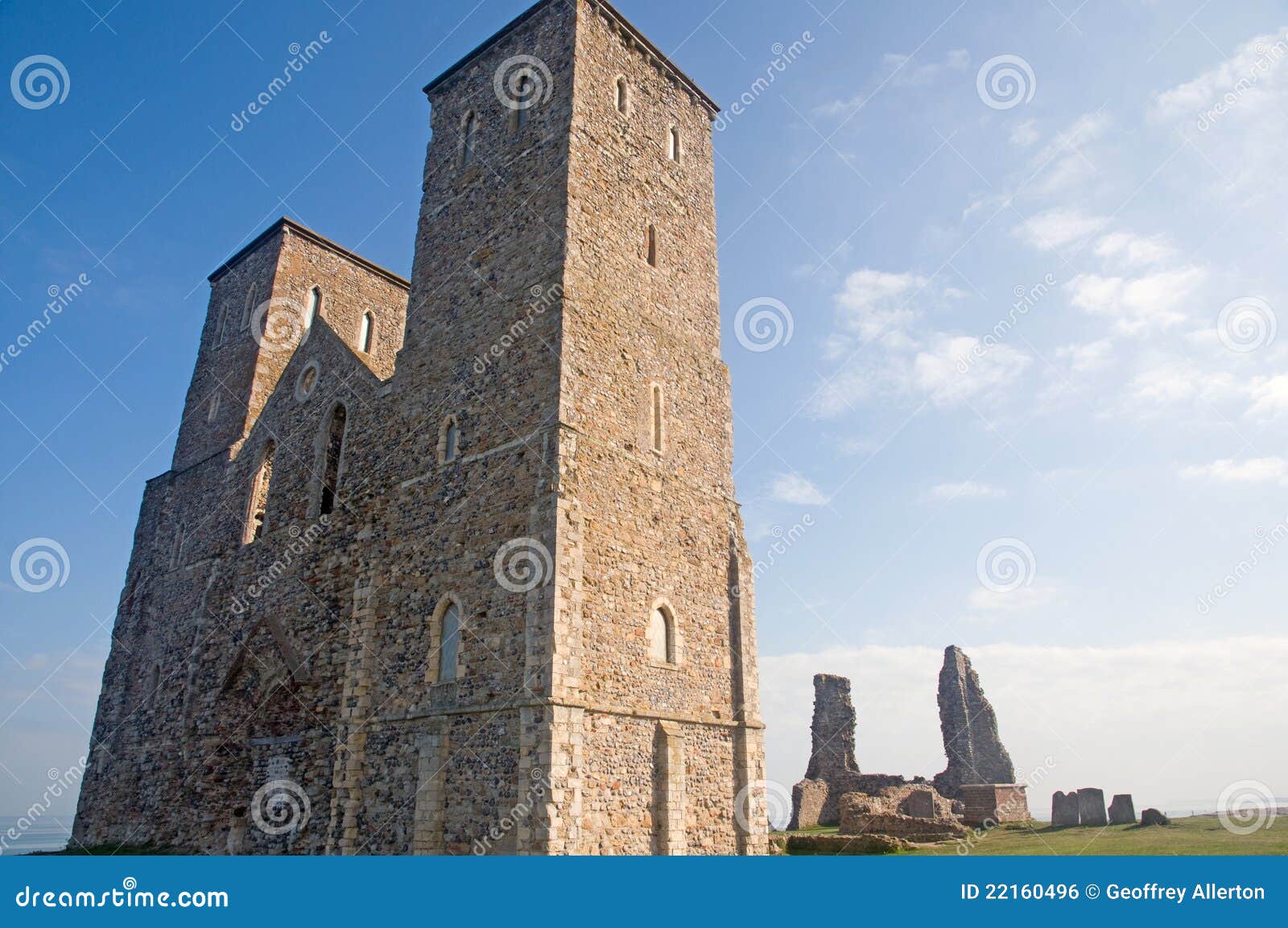 Towers and ruins stock photo. Image of stone, architecture - 22160496